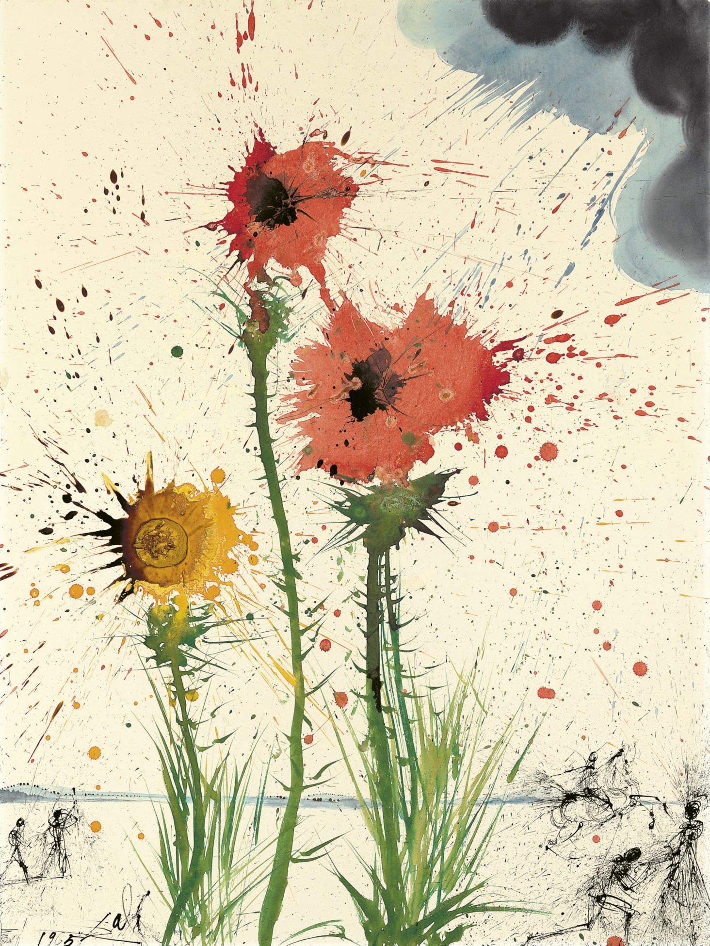 Salvador Dali (1904-1989) , Spring Explosive | Christie's