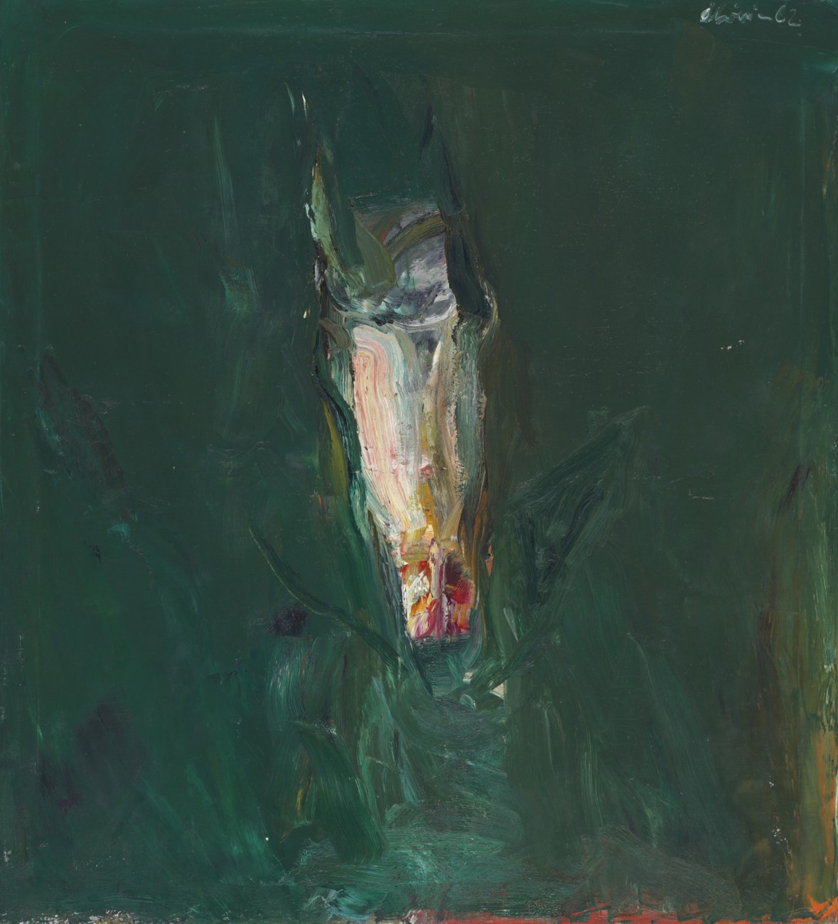 Nathan Oliveira (b. 1928) , Horse's Head | Christie's