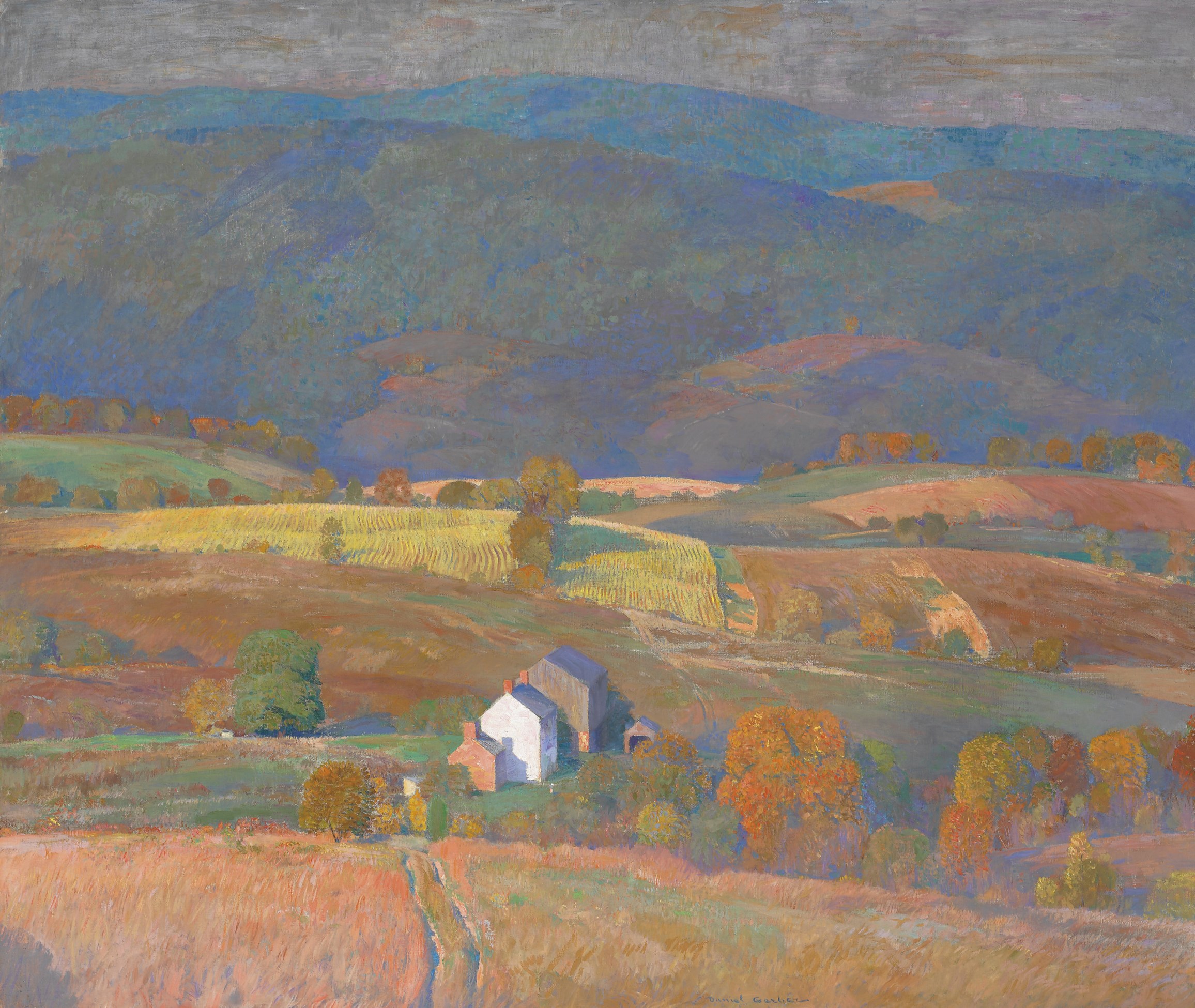 Daniel Garber (1880-1958) , Corn | Christie's
