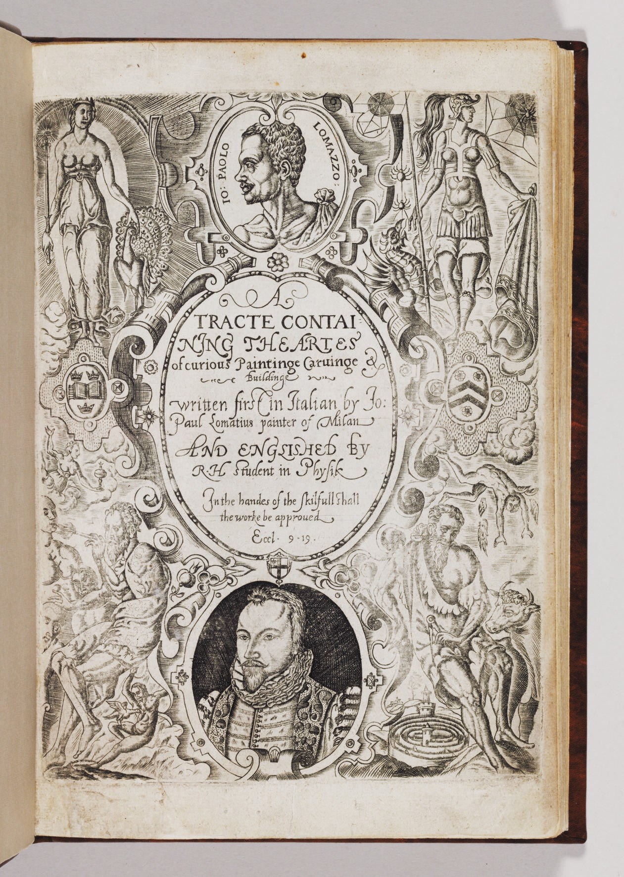 LOMAZZO, Giovanni Paolo (1538-1600). A Tracte Containing the Artes of ...