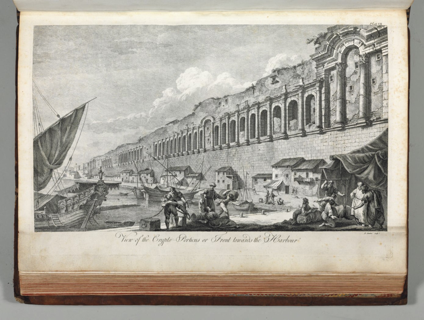 ADAM, Robert (1728-1792). Ruins of the Palace of the Emperor Diocletian ...