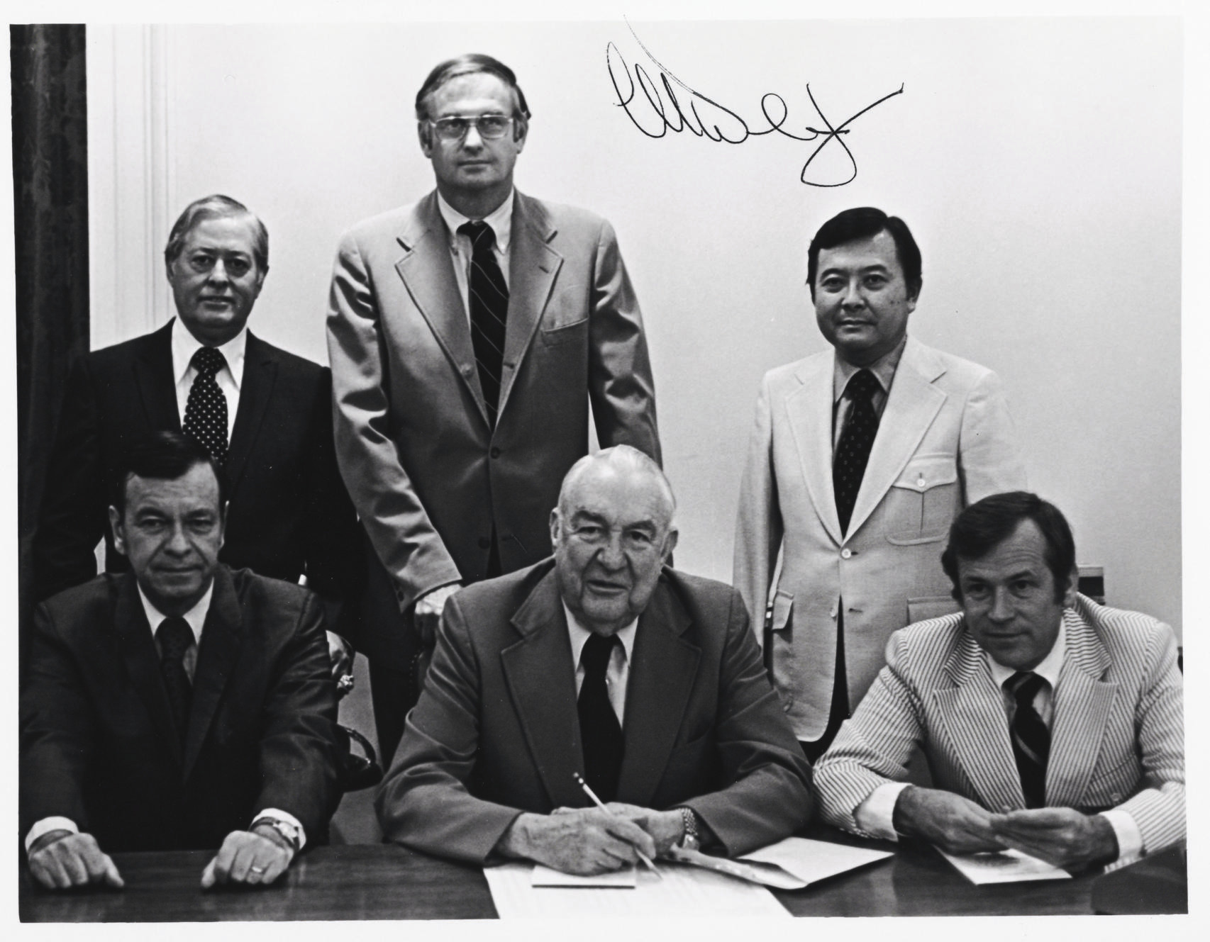 NIXON, Richard M. WATERGATE ARCHIVE. A COLLECTION OF OVER 60 SIGNED ...