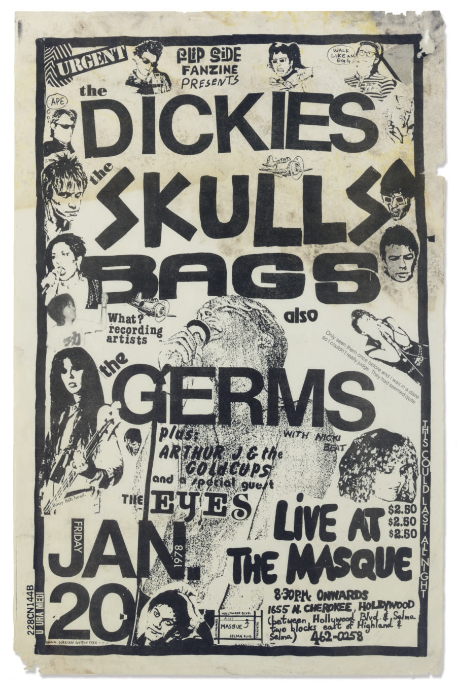 The Germs Band Art