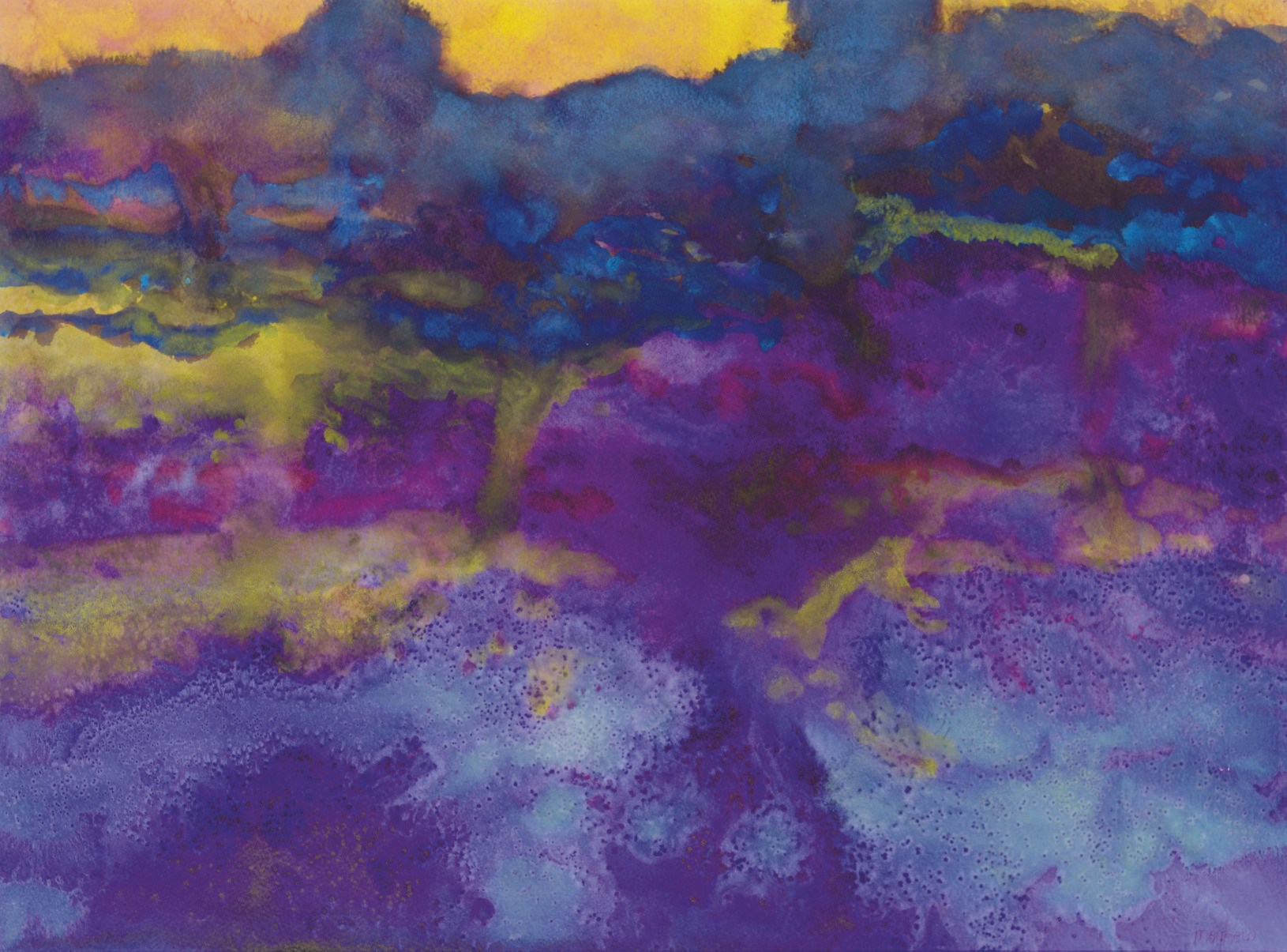 Richard Mayhew (B. 1924) , Spiritual Space Series #30 | Christie's