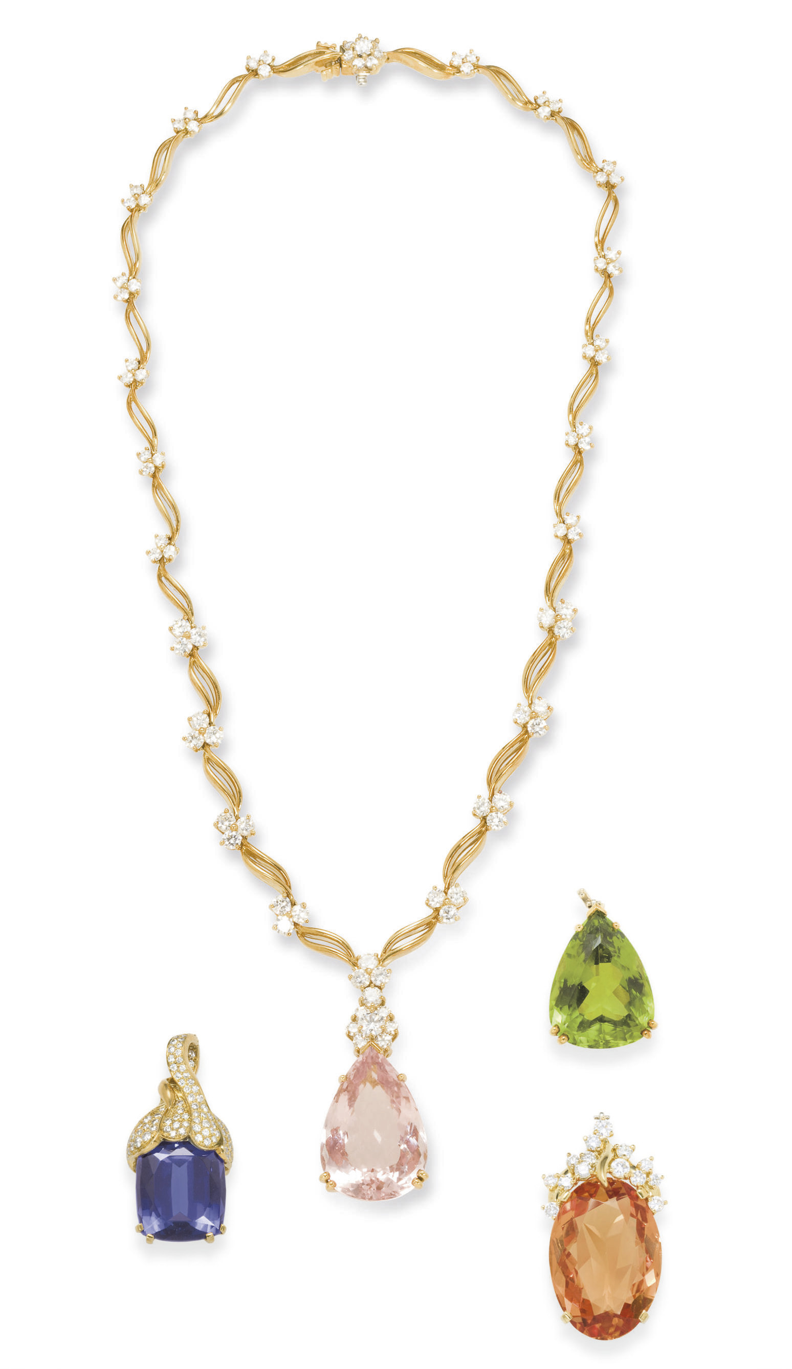 A GROUP OF DIAMOND AND MULTI-GEM JEWELRY, BY KURT WAYNE | Christie's