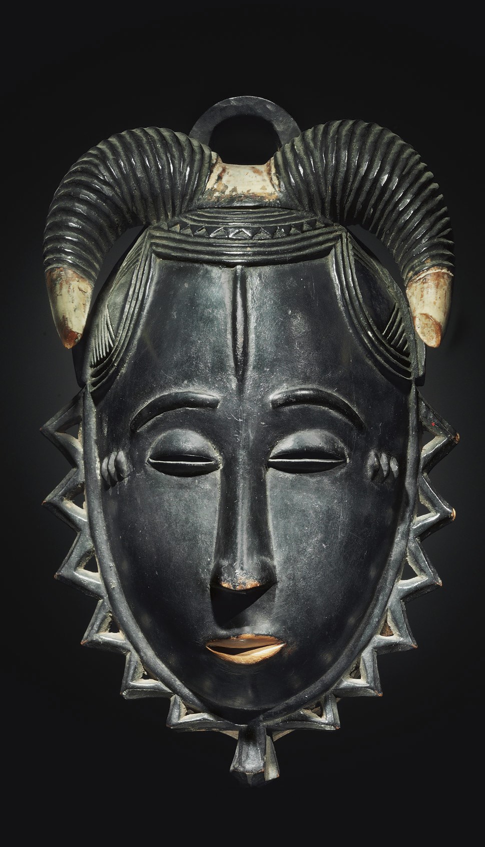 A YAURE MASK , IVORY COAST | Christie's