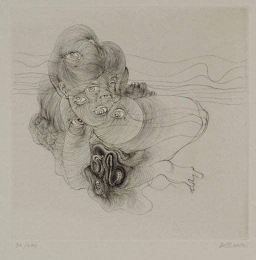 HANS BELLMER (1902-1975) , La Céphalopode Double (Denoël 61) | Christie's