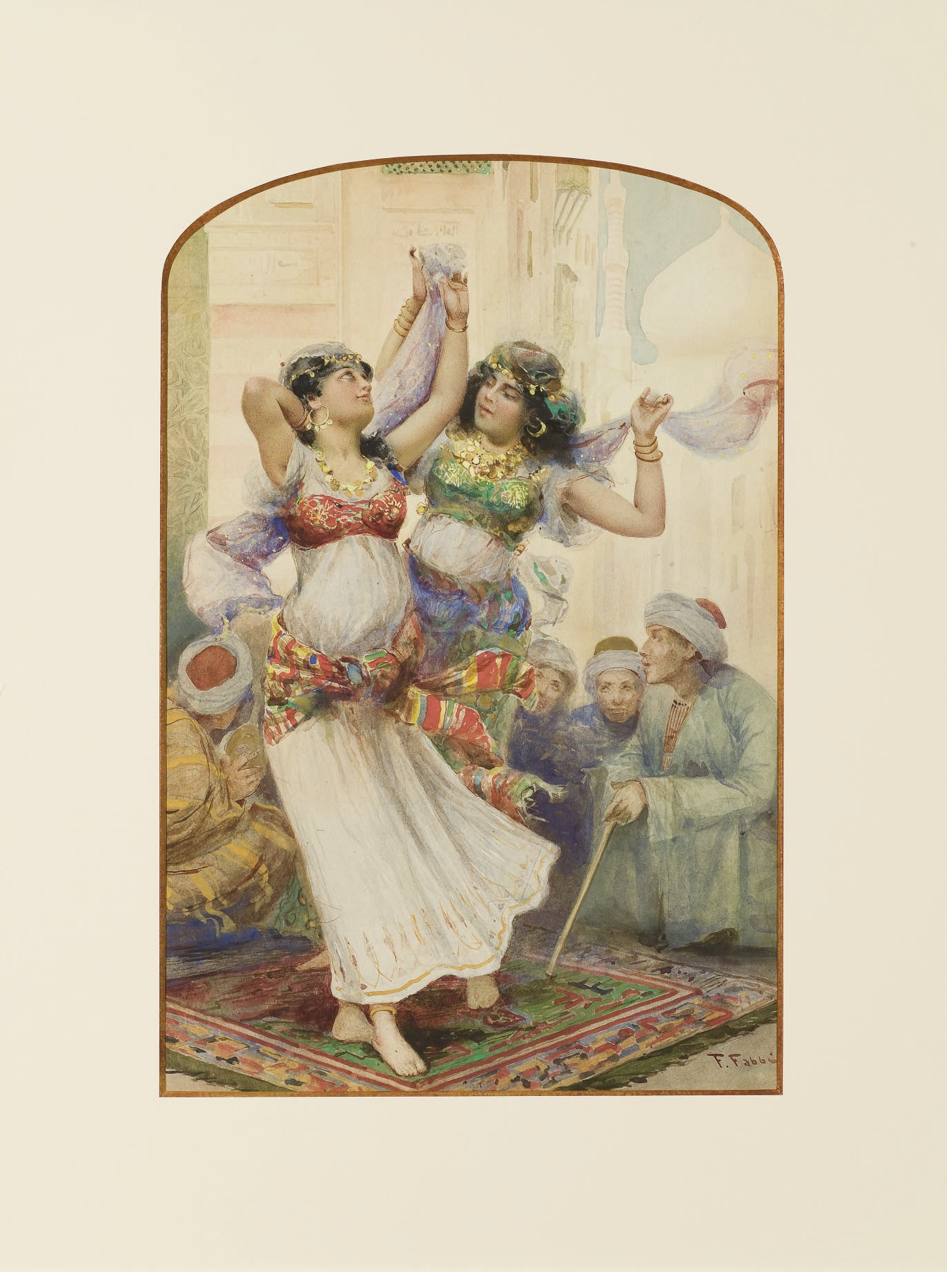 FABIO FABBI (1861 - 1946) , Danse orientale | Christie's