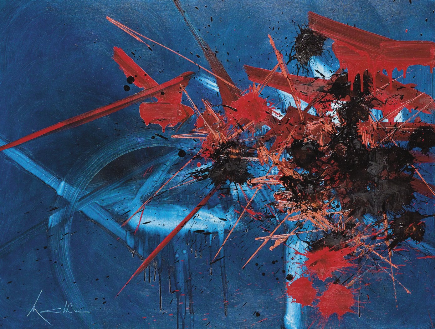 GEORGES MATHIEU (NE EN 1921) , Reflets impatients | Christie's