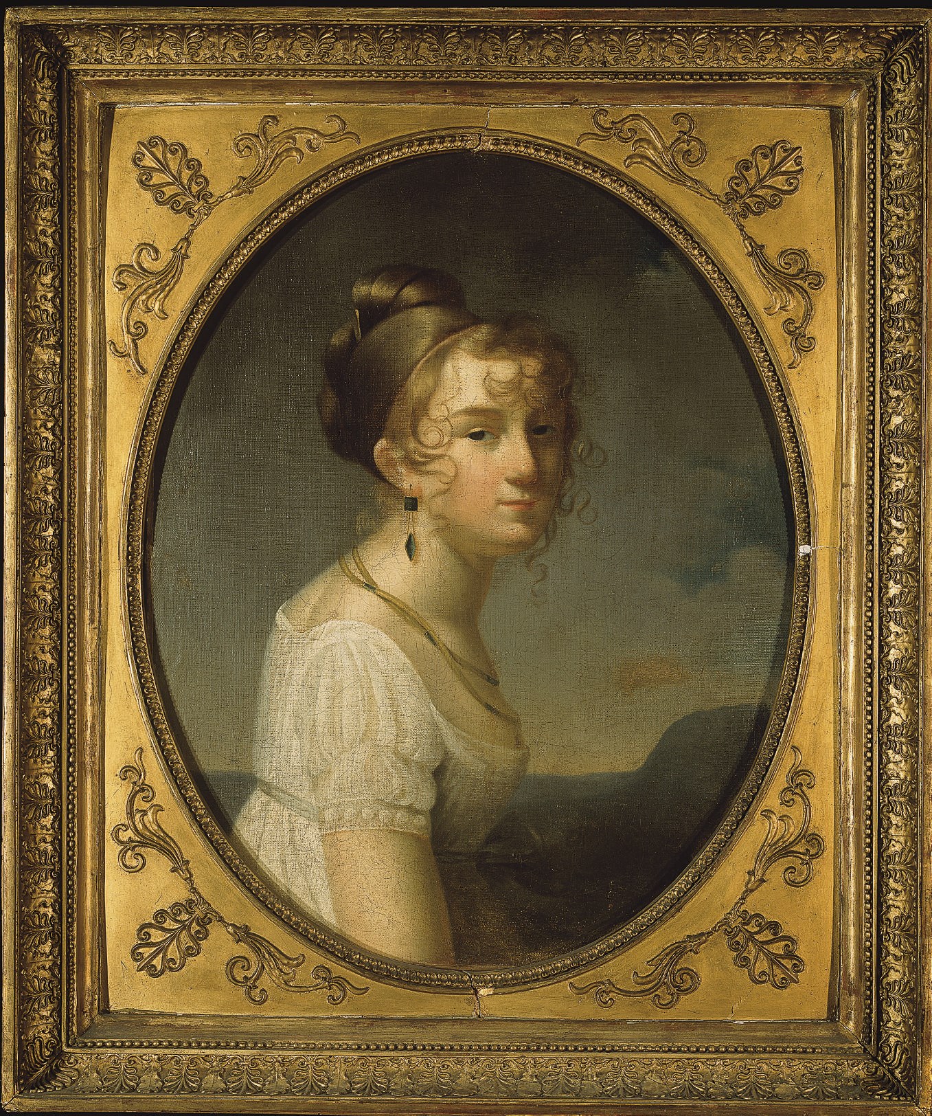ADELE ROMANY (? 1769-1846 PARIS) , Portrait of Amélie-Justine Pontois ...