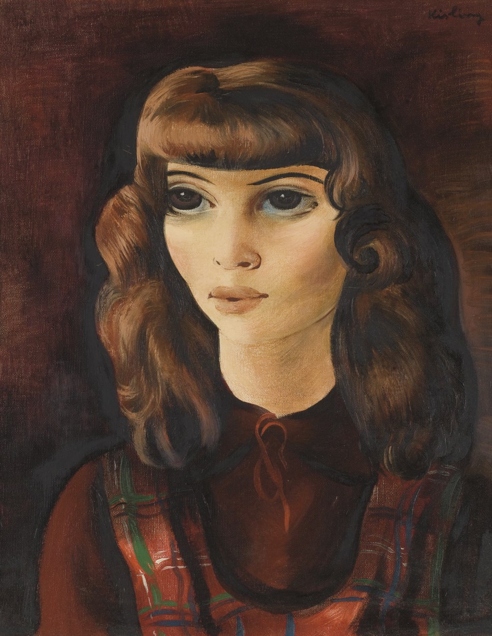 MOISE KISLING (1891-1953) , Portrait de femme | Christie's