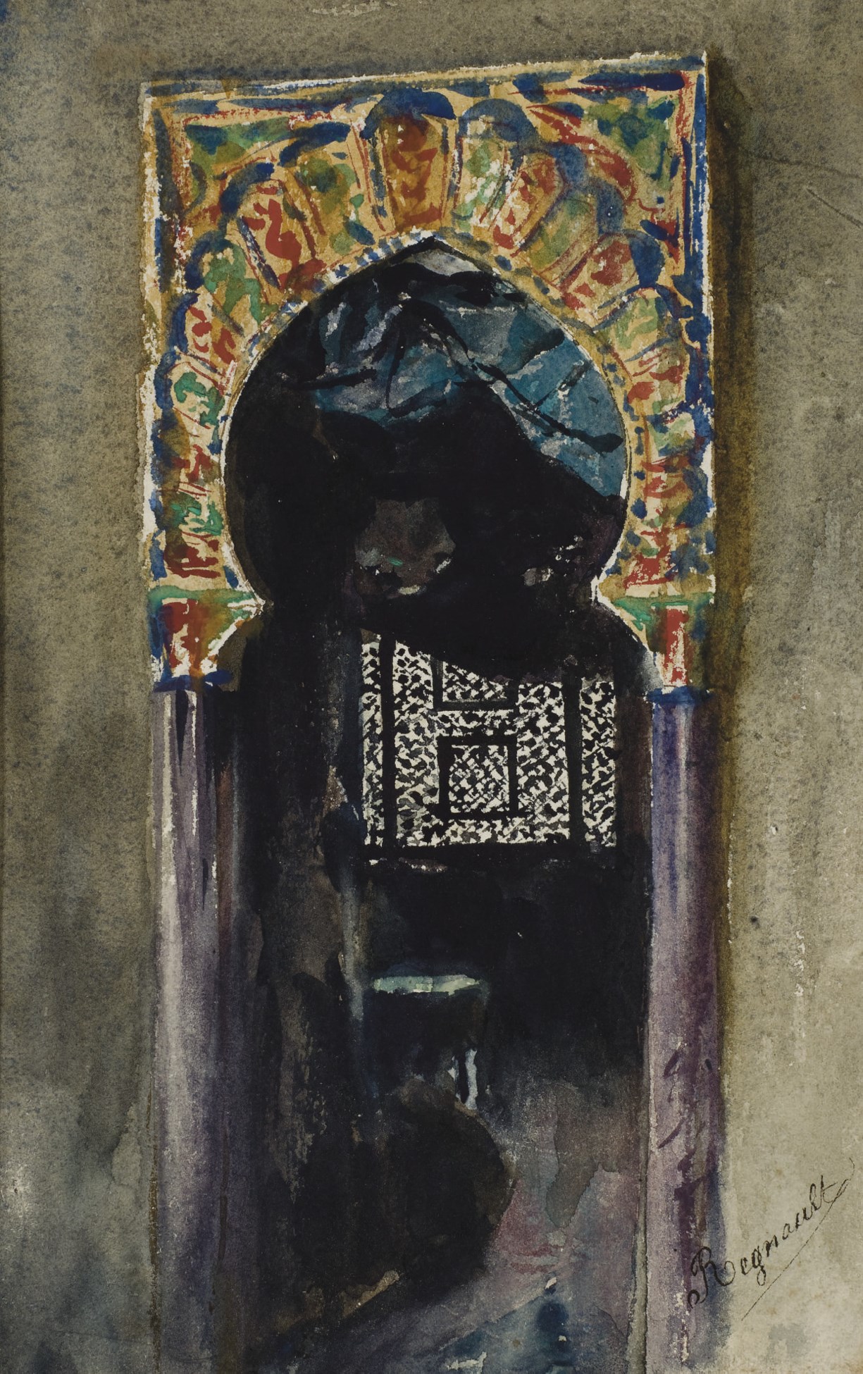 HENRI ALEXANDRE GEORGES REGNAULT (PARIS 1843 - 1871 RUEIL-MALMAISON)