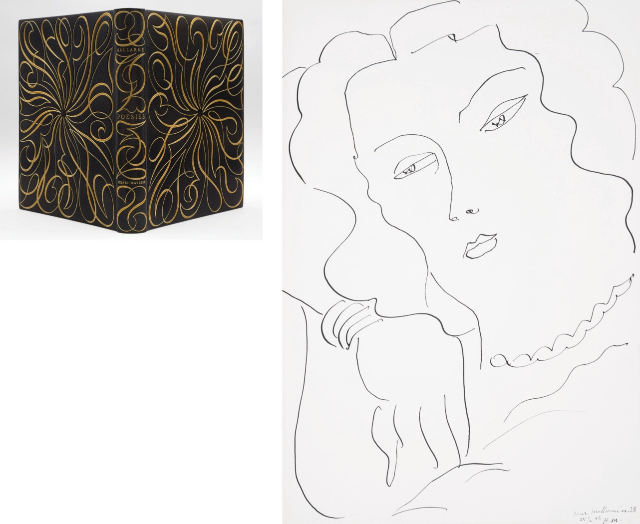 [MATISSE] -- MALLARMÉ, Stéphane (1842-1898). Poésies. Eaux-fortes ...