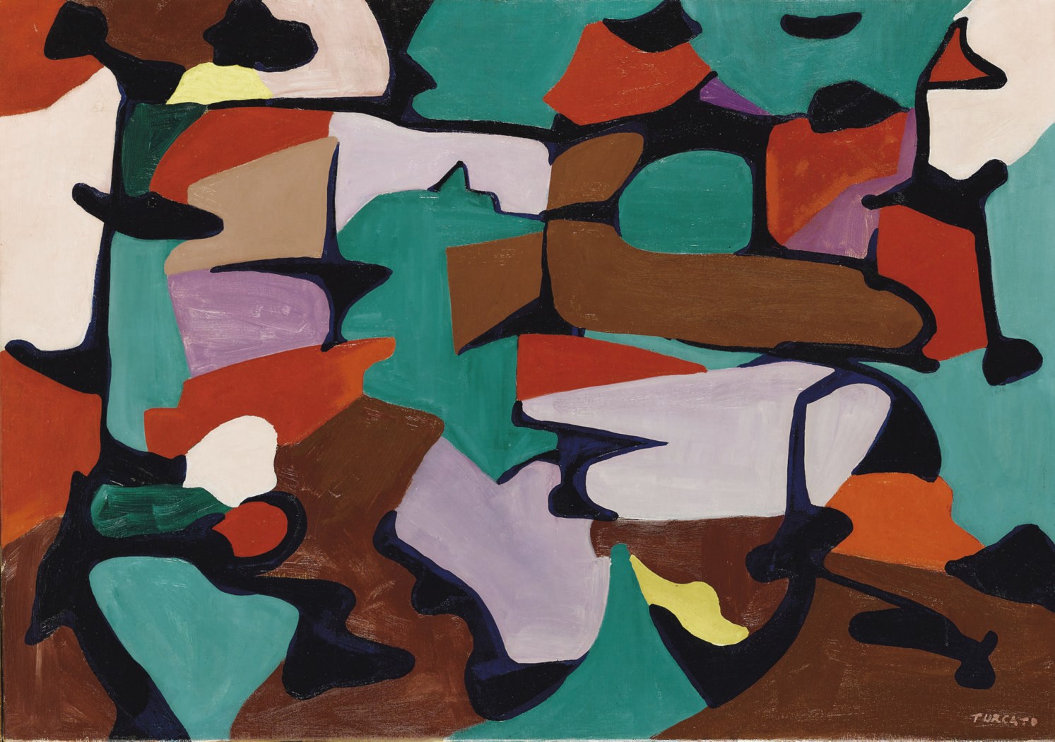 Giulio Turcato (1912-1995) , Muro cinese | Christie's