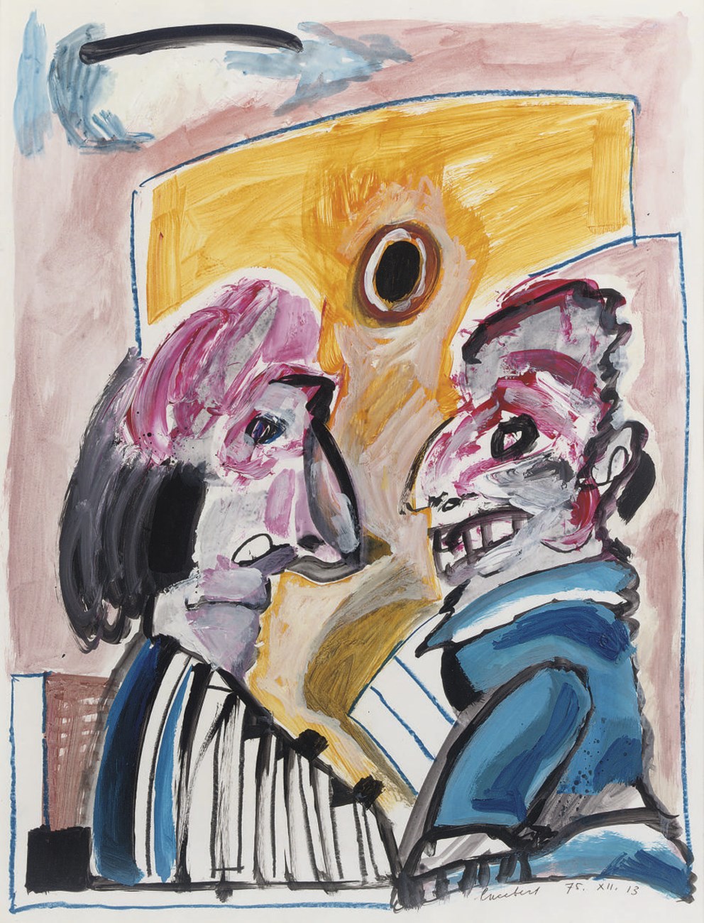 Lucebert (DUTCH, 1924-1994) , A couple | Christie's