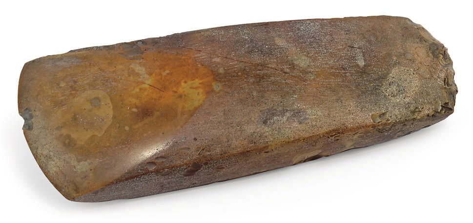 A FLINT AXE HEAD , ANCIENT, POSSIBLY SCANDINAVIAN | Christie's