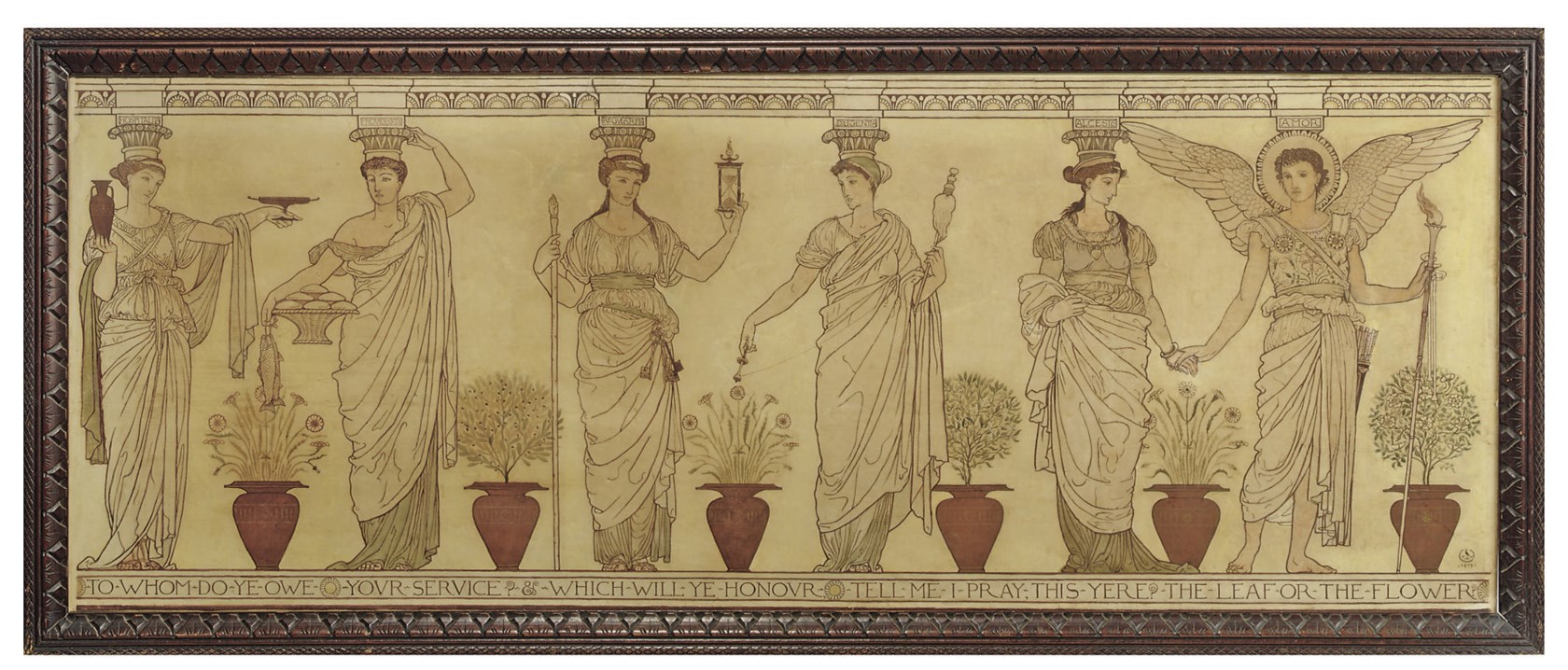 'ALCESTIS' , BY WALTER CRANE, 1875 | Christie's