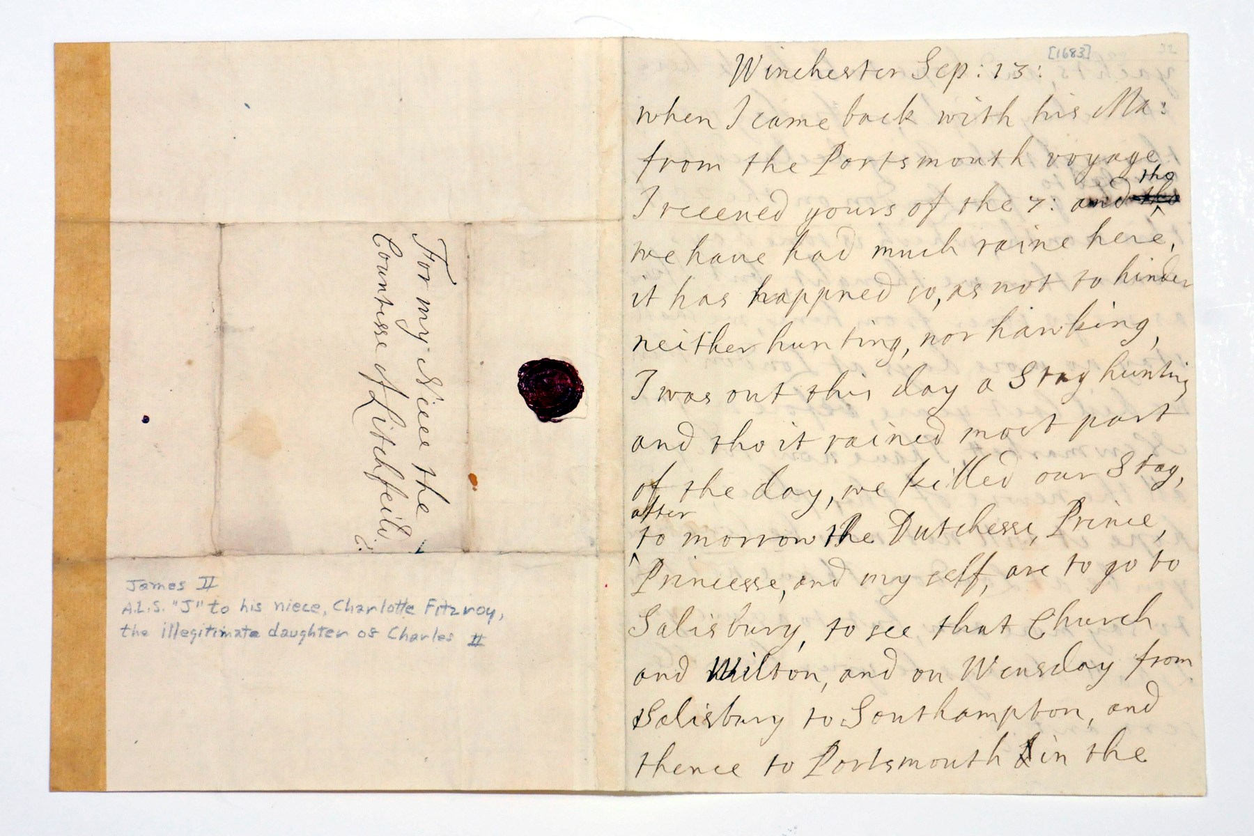 JAMES II and VII (1633-1701), King of England, Scotland and Ireland ...