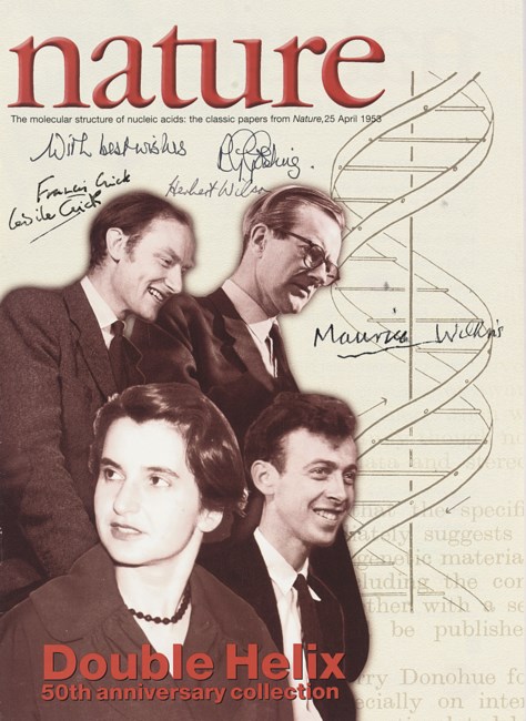 Nature -- The Double Helix - 50th Anniversary Collection. London ...