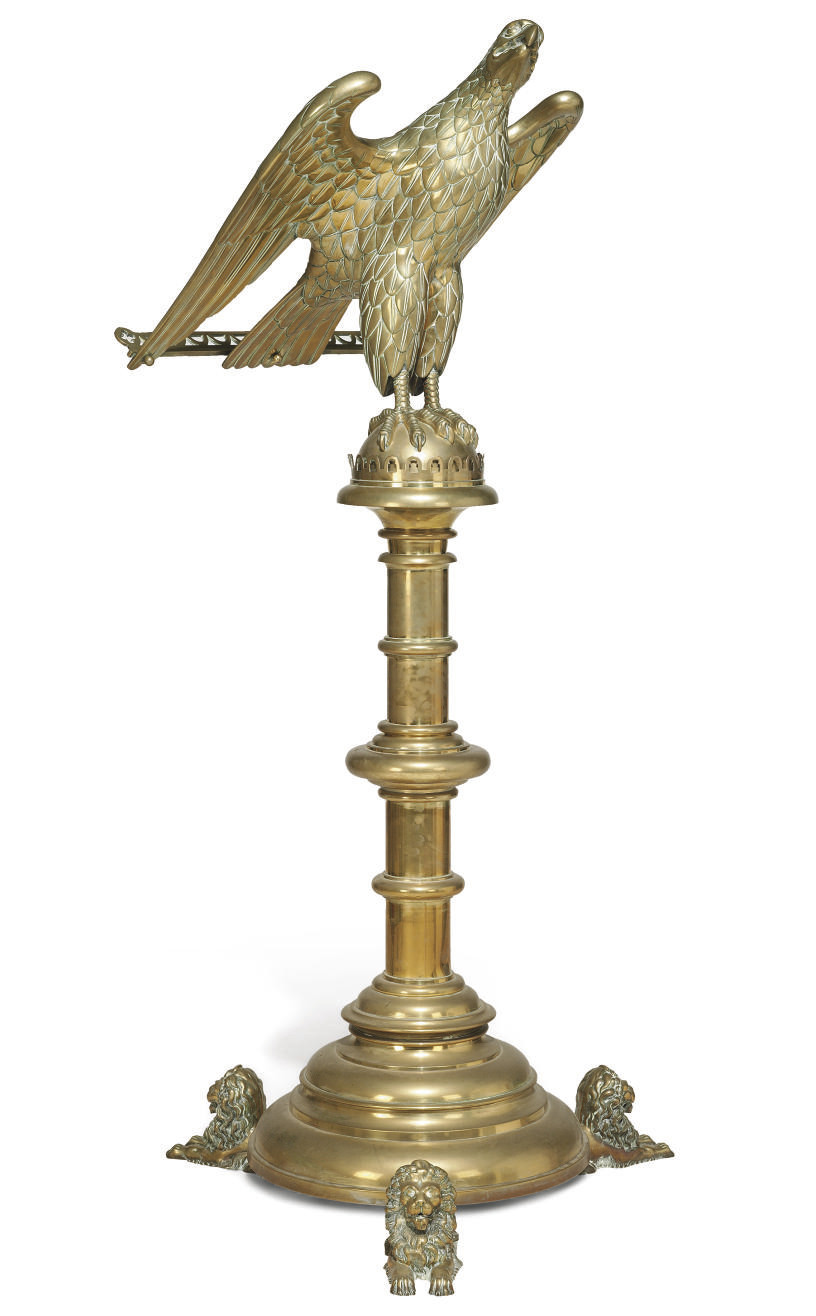 A VICTORIAN BRASS 'EAGLE' LECTERN , CIRCA 1880 | Christie's