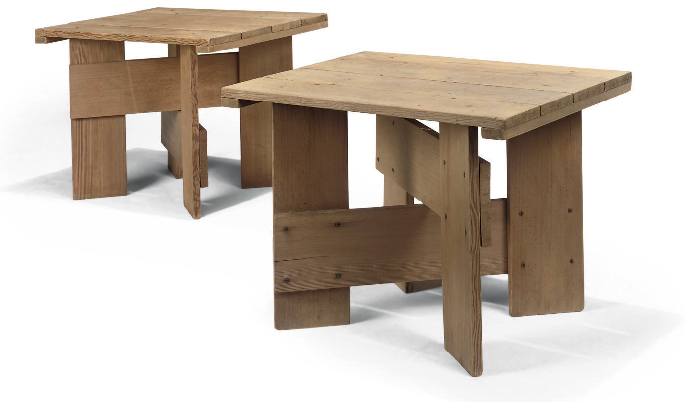 GERRIT RIETVELD , TWO OCCASIONAL TABLES, DESIGNED 1934 | Christie's