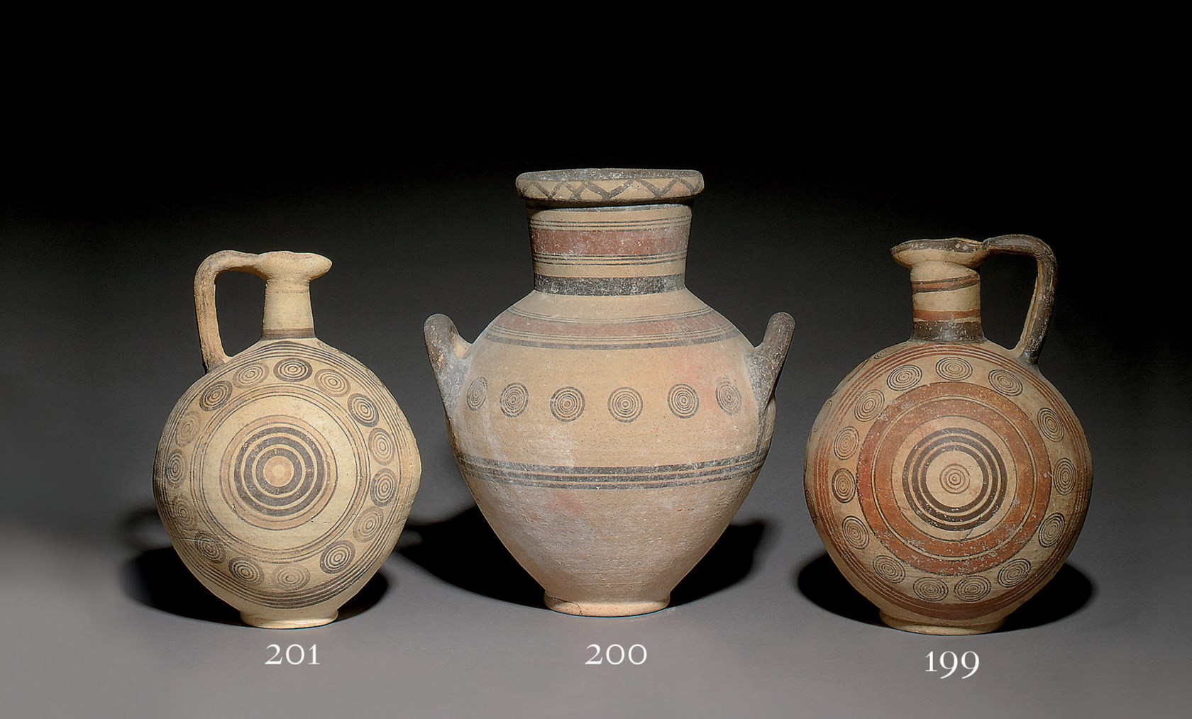 A CYPRIOT BICHROME WARE JUG , CYPRO-ARCHAIC, 750-600 B.C. | Christie's
