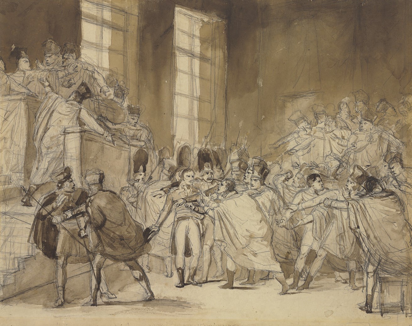 Alexandre-Evariste Fragonard (Grasse 1780-1850 Paris) , The Coup of ...