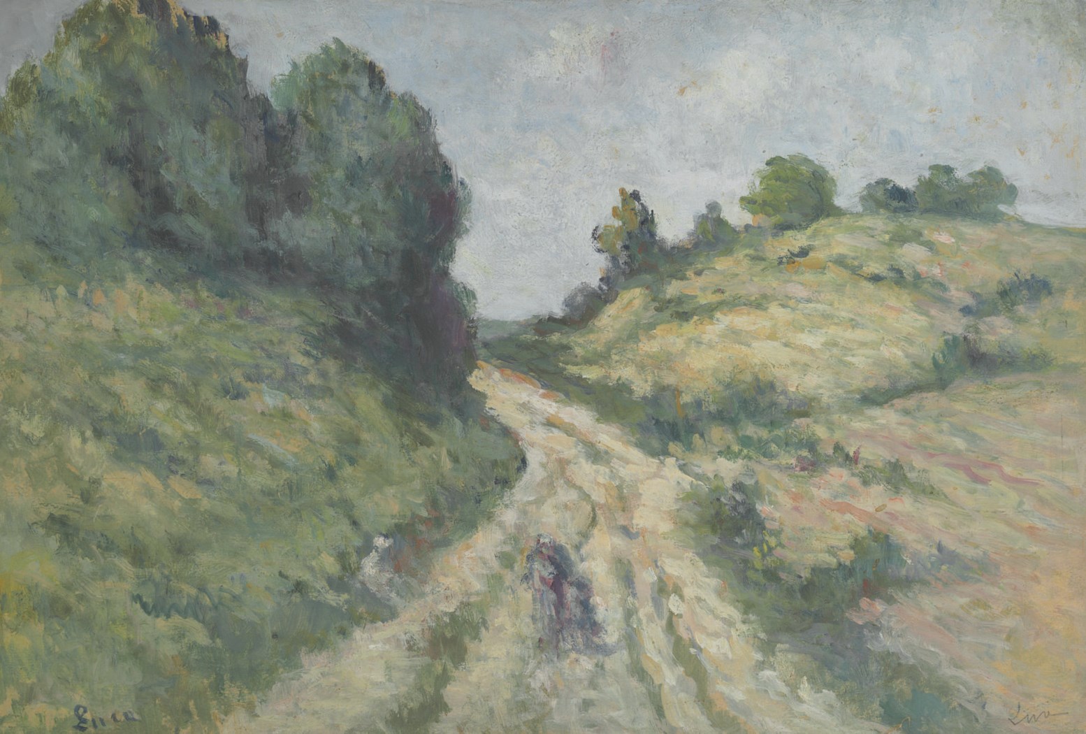 Maximilien Luce (1858-1971) , Moulineaux, le retour des champs | Christie's