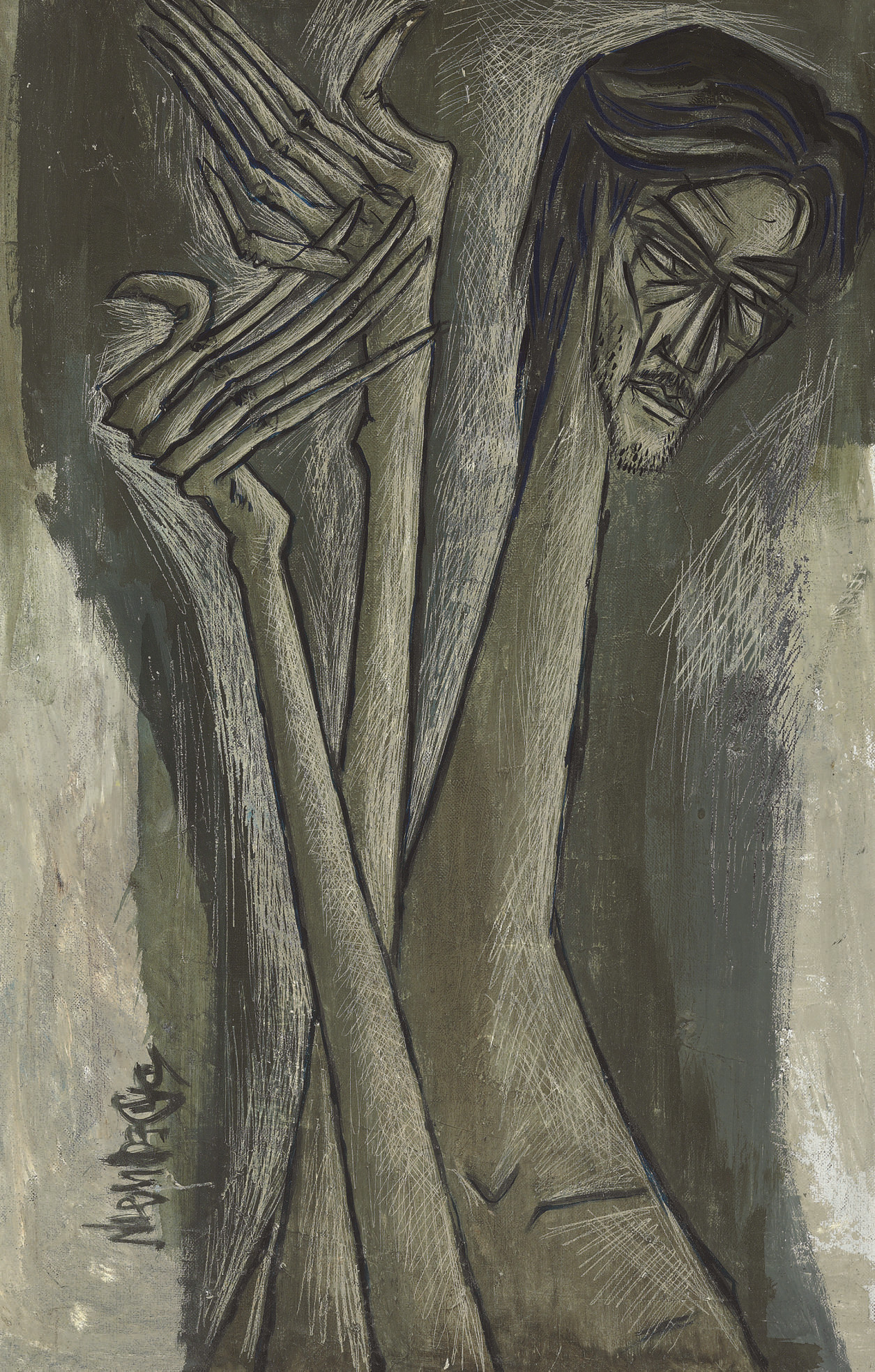 SADEQUAIN (1930-1987) , Hands and Head | Christie's