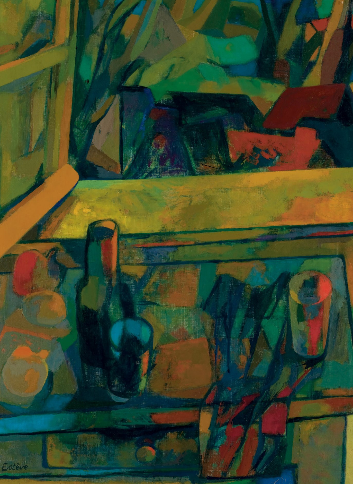 MAURICE ESTEVE (1904-2001) , Nature morte devant la fenêtre | Christie's