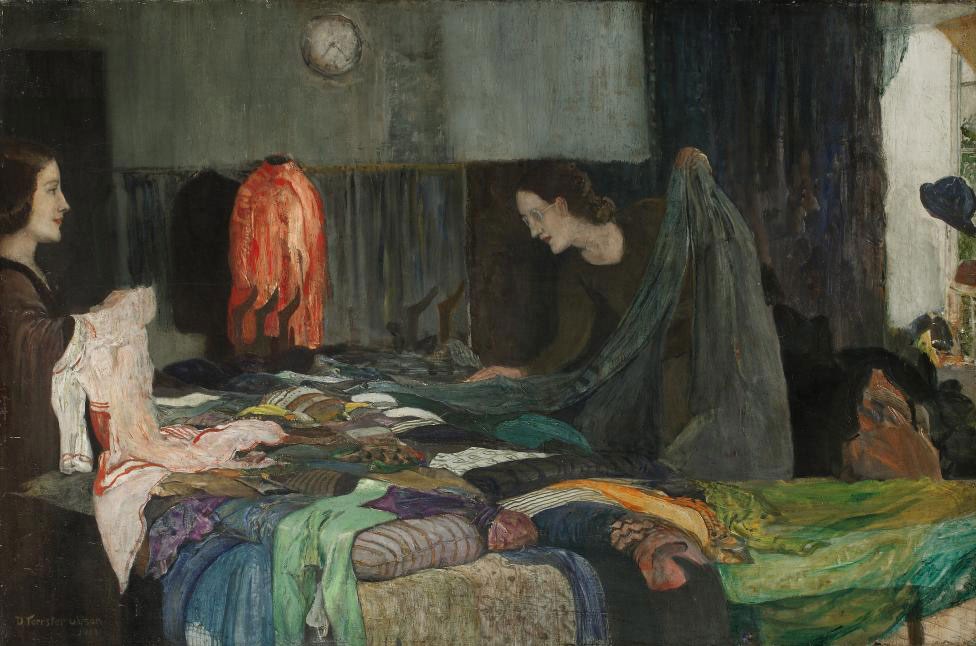 David Forrester Wilson (1873-1950) , The Haberdashery | Christie's