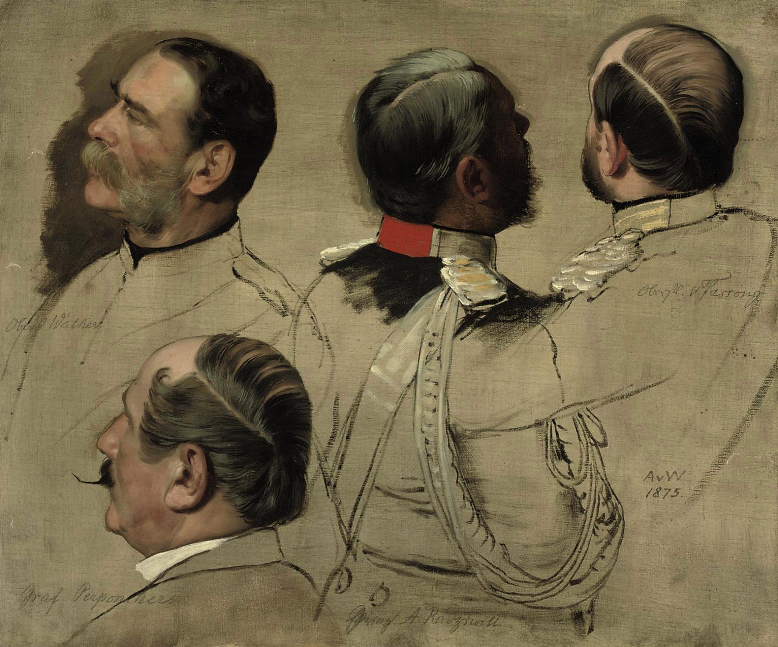 Anton Alexander von Werner (Frankfurt an der Oder 1843-1915 Berlin ...