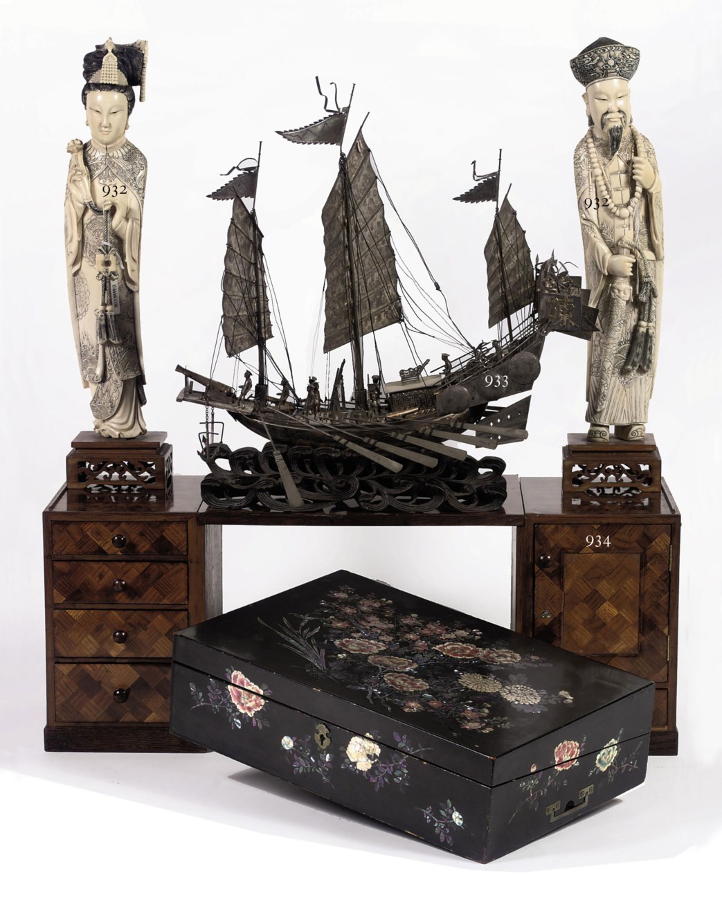 A Chinese silver warship , EARLY 20TH CENTURY | Christie's