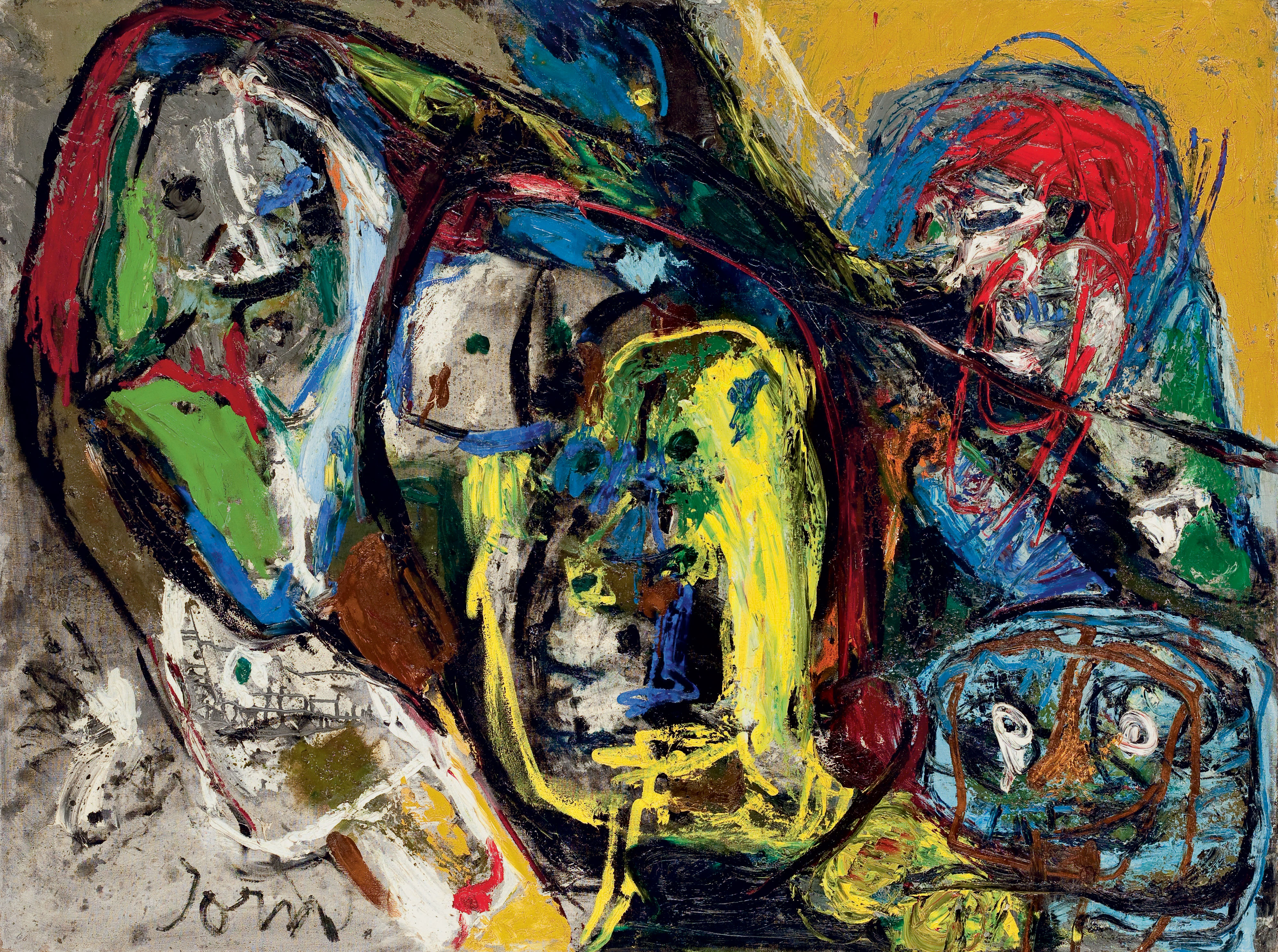 Asger Jorn (1914-1973) , L'état normal - The normal state | Christie's