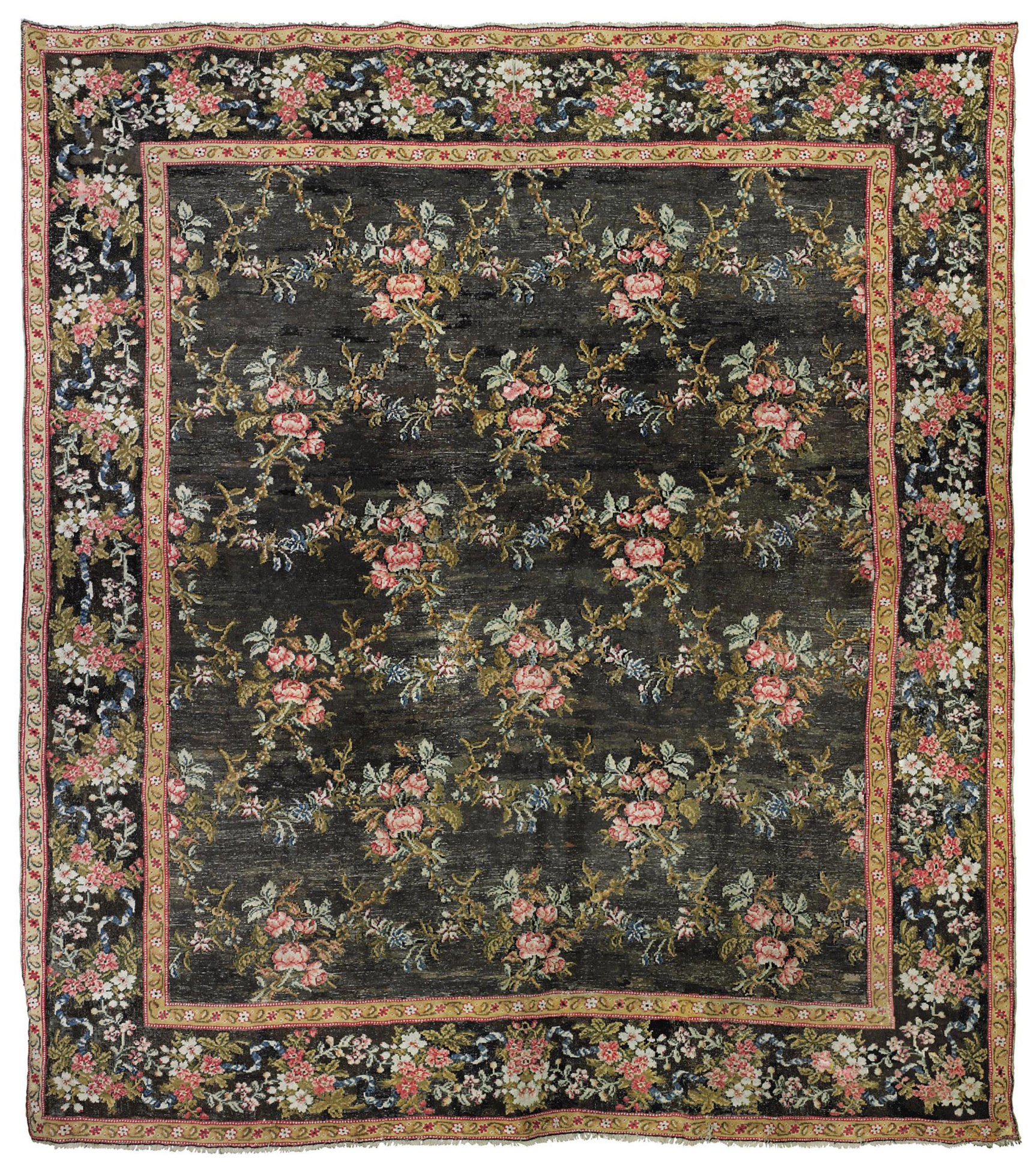 AN AXMINSTER CARPET , ENGLAND, LAST THIRD 18TH CENTURY | Christie's