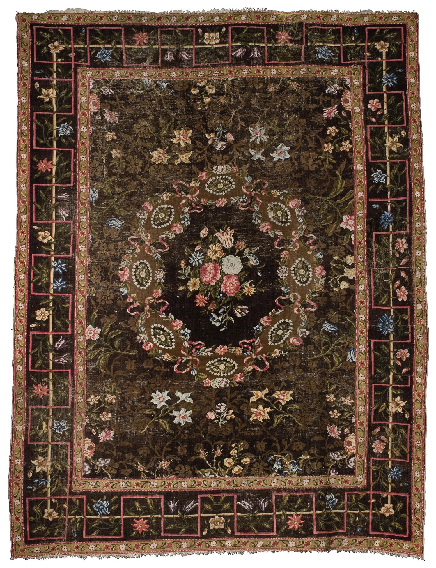 AN AXMINSTER CARPET , ENGLAND, LAST THIRD 18TH CENTURY | Christie's