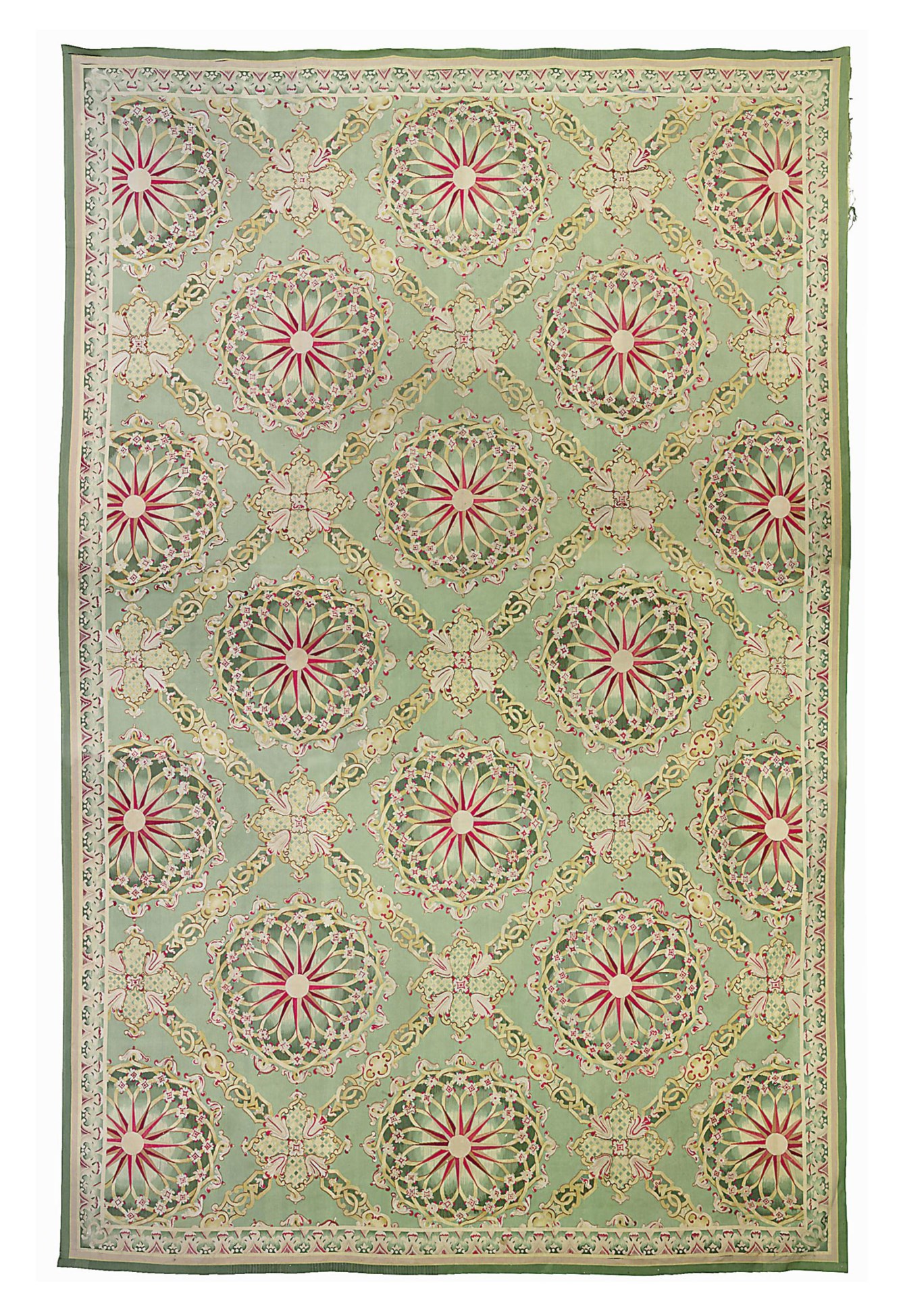 A LARGE AUBUSSON CARPET , FRANCE, EARLY 20TH CENTURY | Christie's