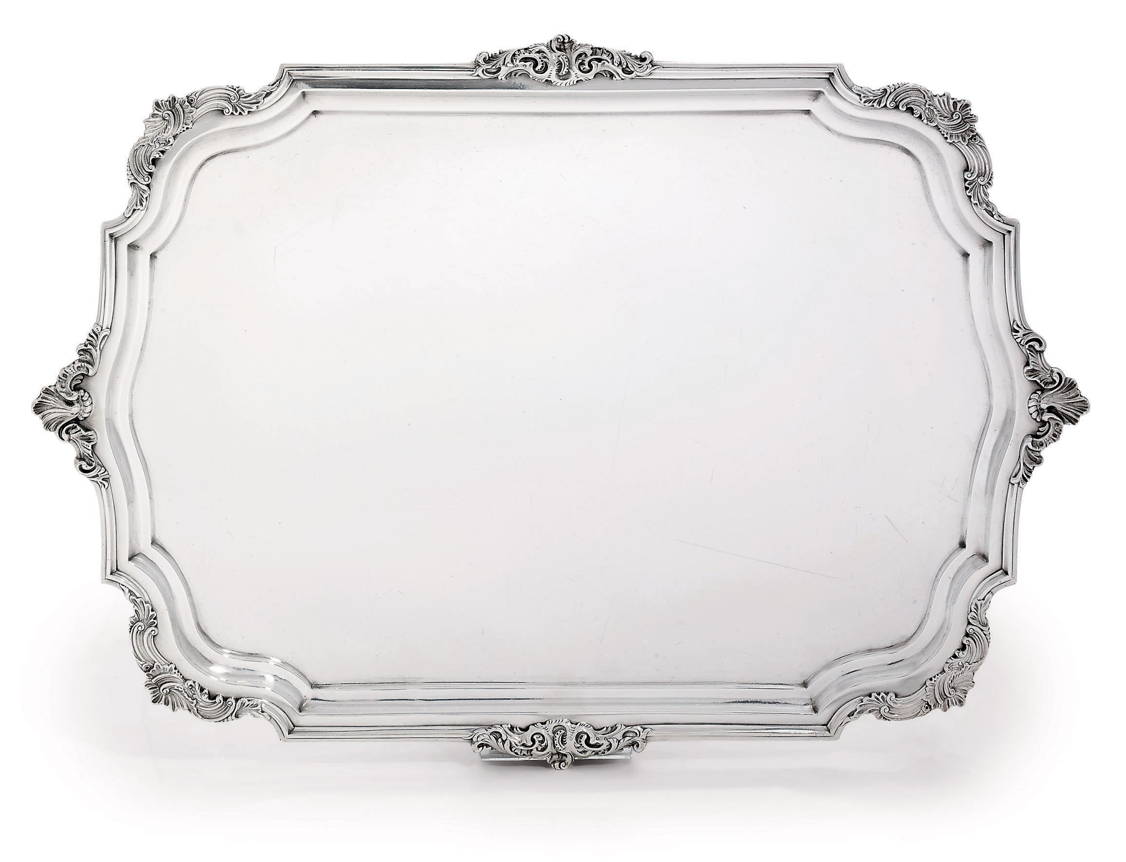 A DUTCH SILVER SALVER