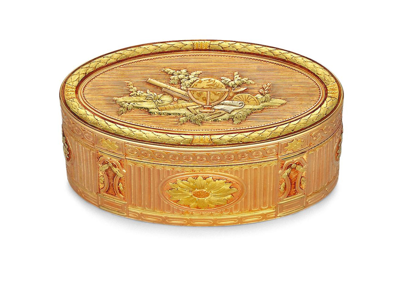 A RARE DUTCH JEWELLED ENAMEL AND GOLD POMANDER , CIRCA 1660 | Christie's