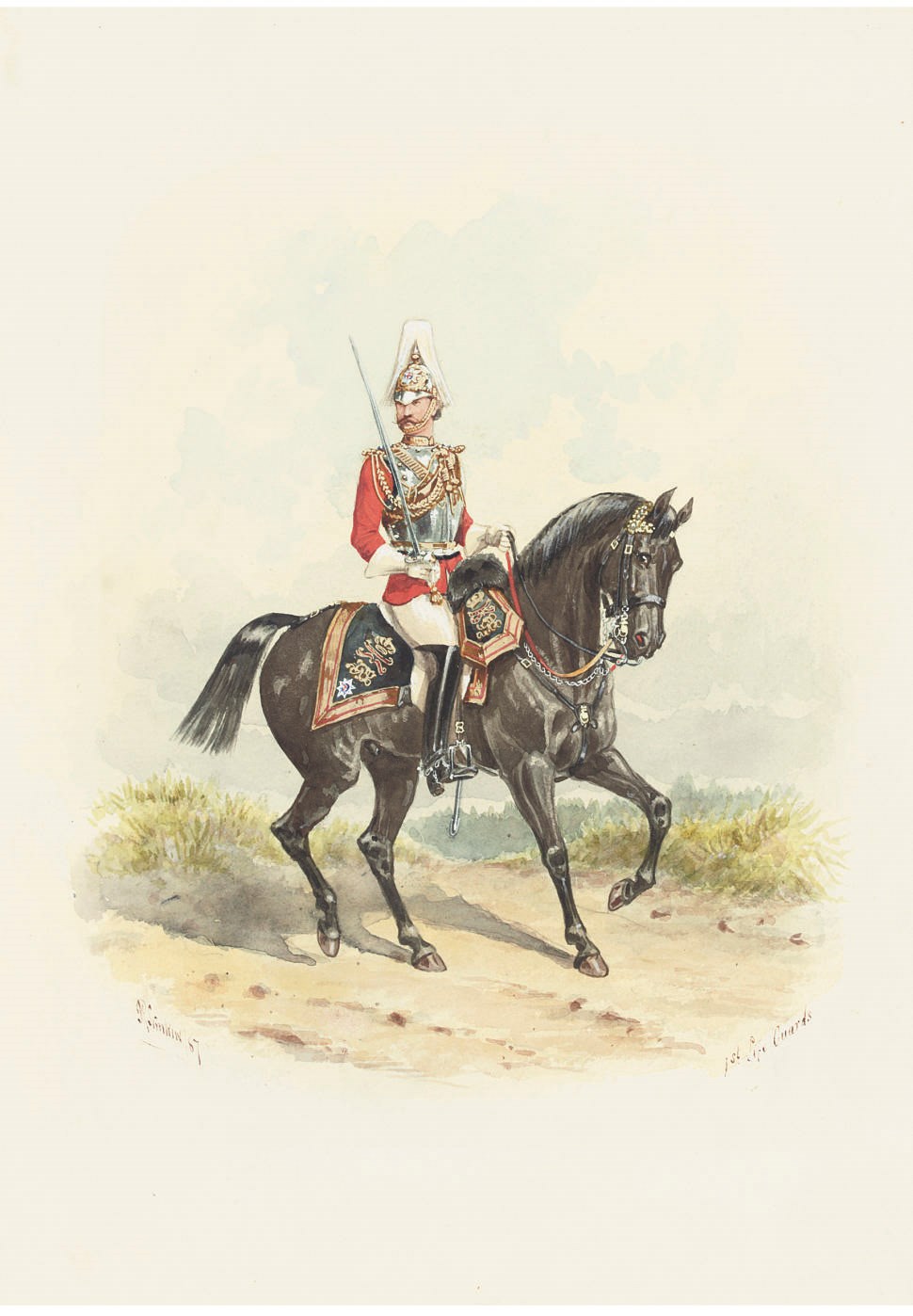 SIMKIN, Richard (1850-1926). Eighteen original pencil and watercolour ...