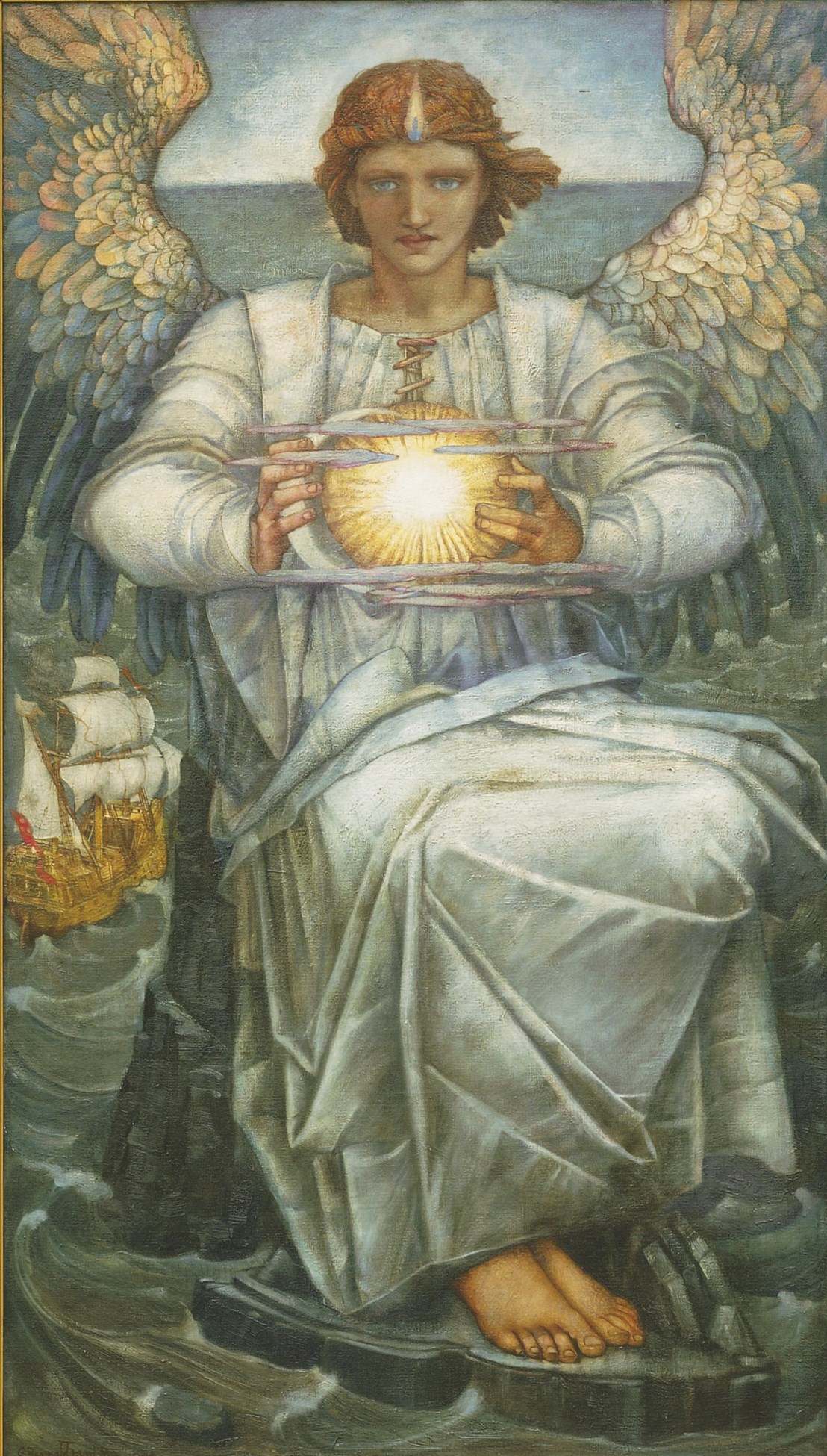 Edward Reginald Frampton (1872-1923) , The Angel of the Sea | Christie's