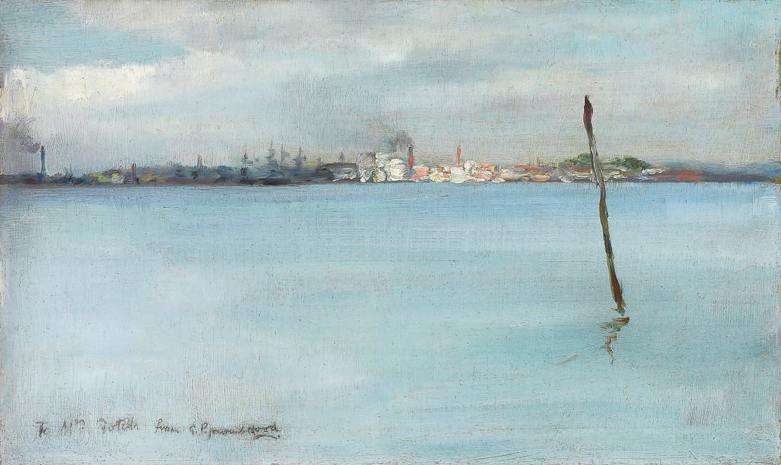 George Percy Jacomb-Hood, M.V.O. (1857-1929) , Poole Harbour, Dorset ...