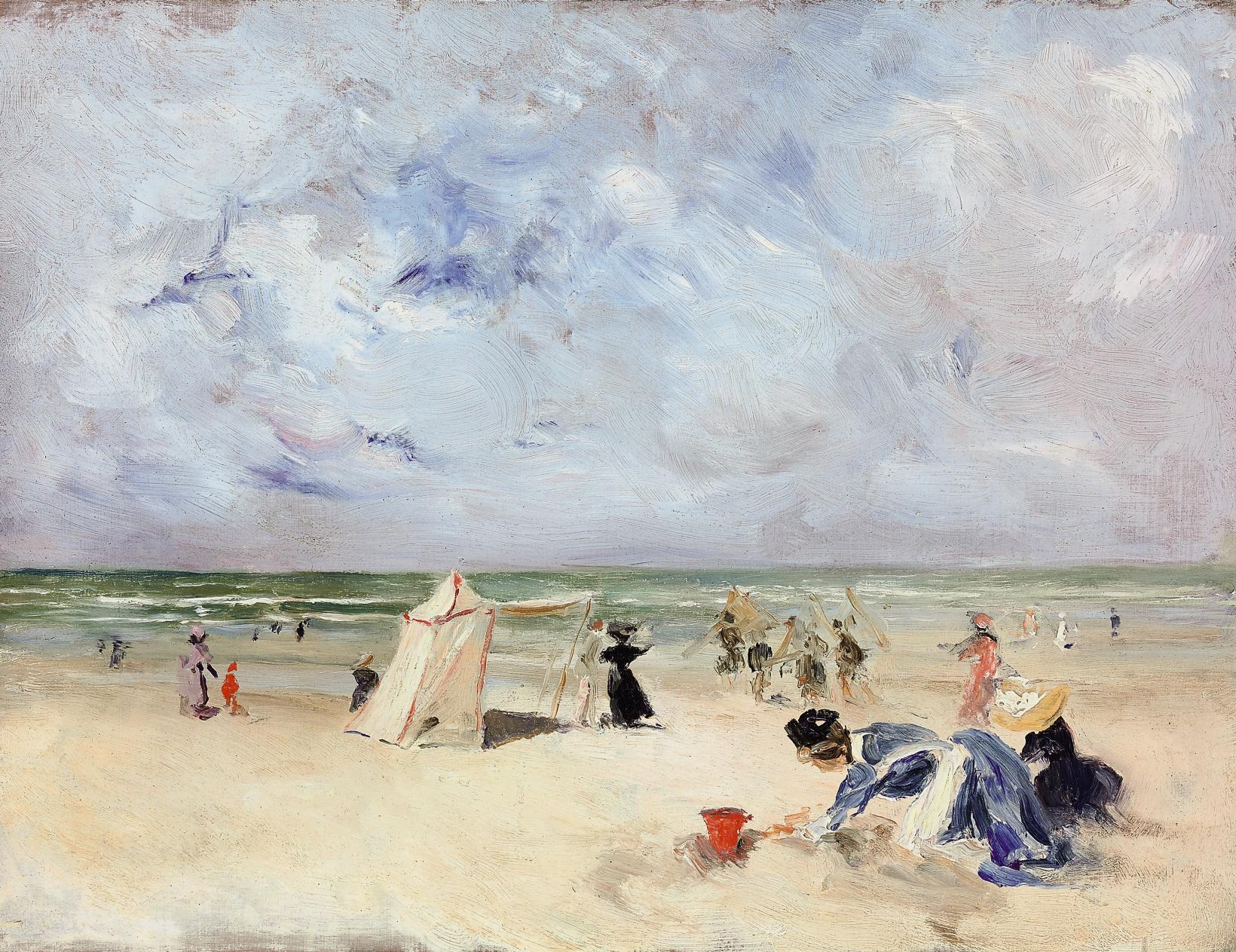 Henri Lebasque (1865-1937) , Sur la plage | Christie's