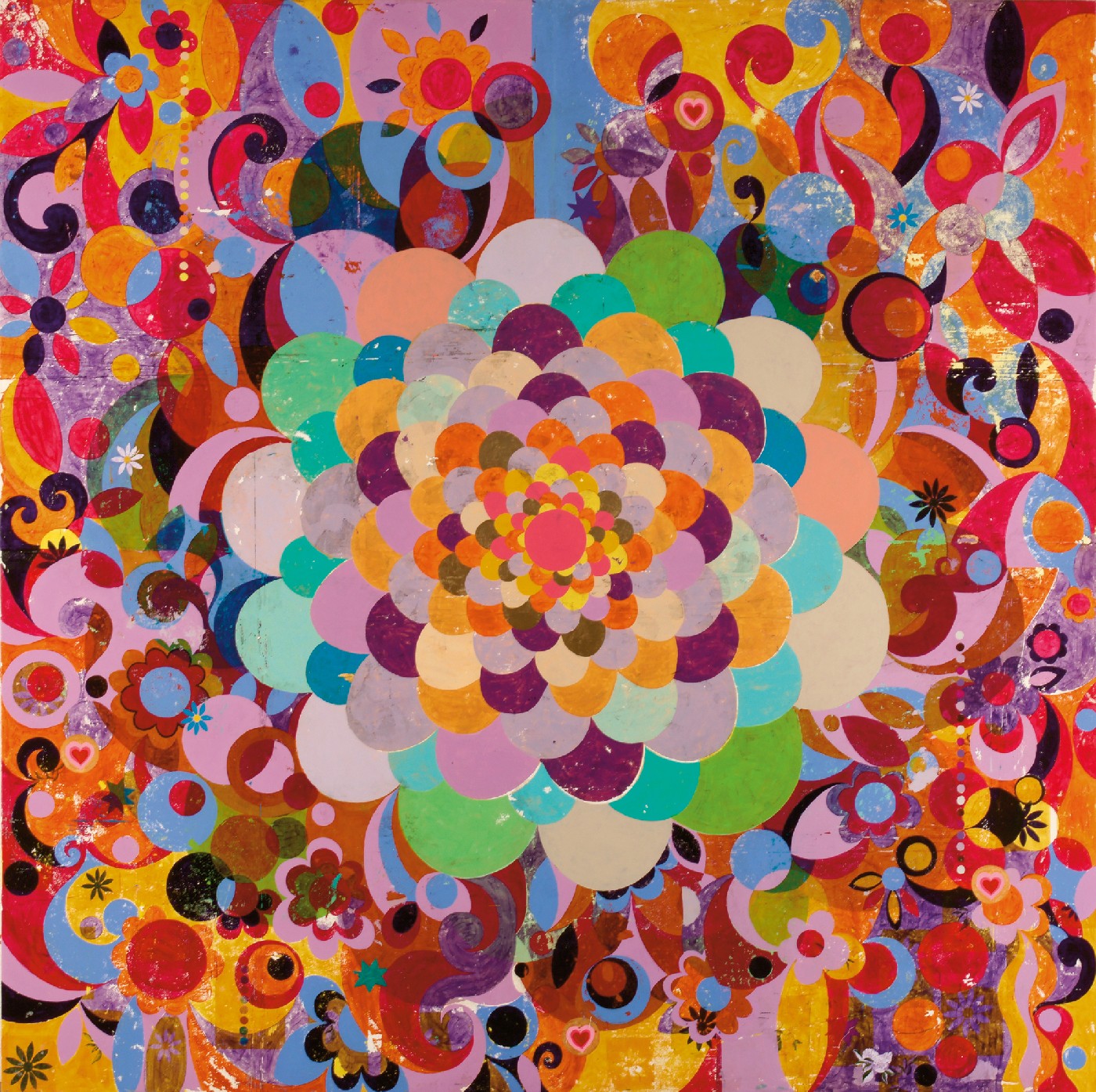 Beatriz Milhazes (b. 1960) , Moreno | Christie's