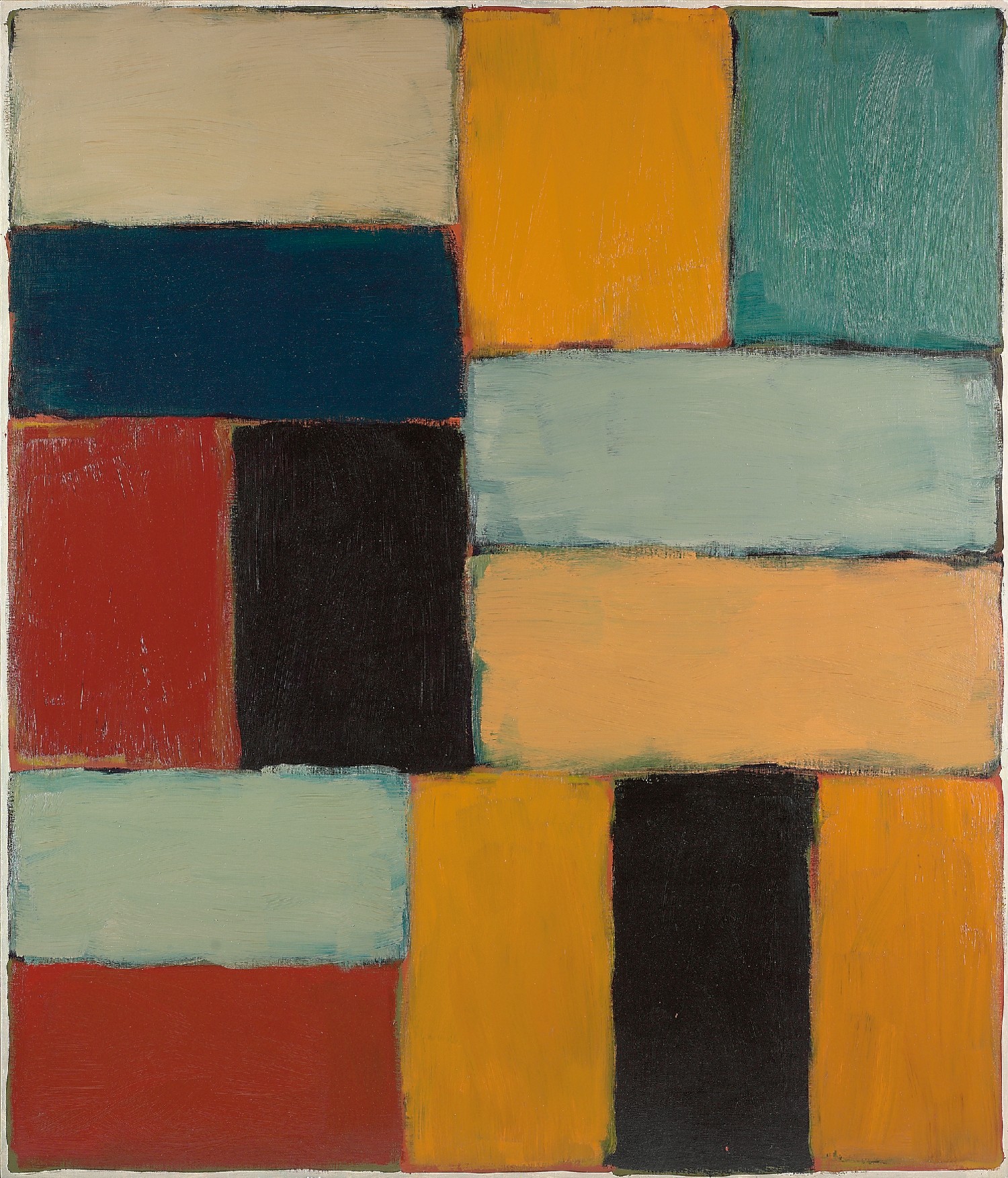 Sean Scully (b. 1945) , Wall of Light - Oceanic | Christie's