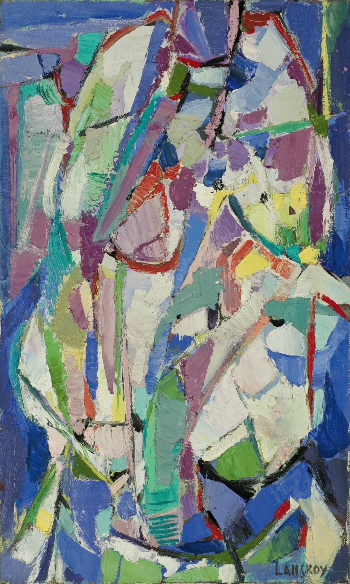Andre Lanskoy (1902-1976) , Ni moi ni toi | Christie's
