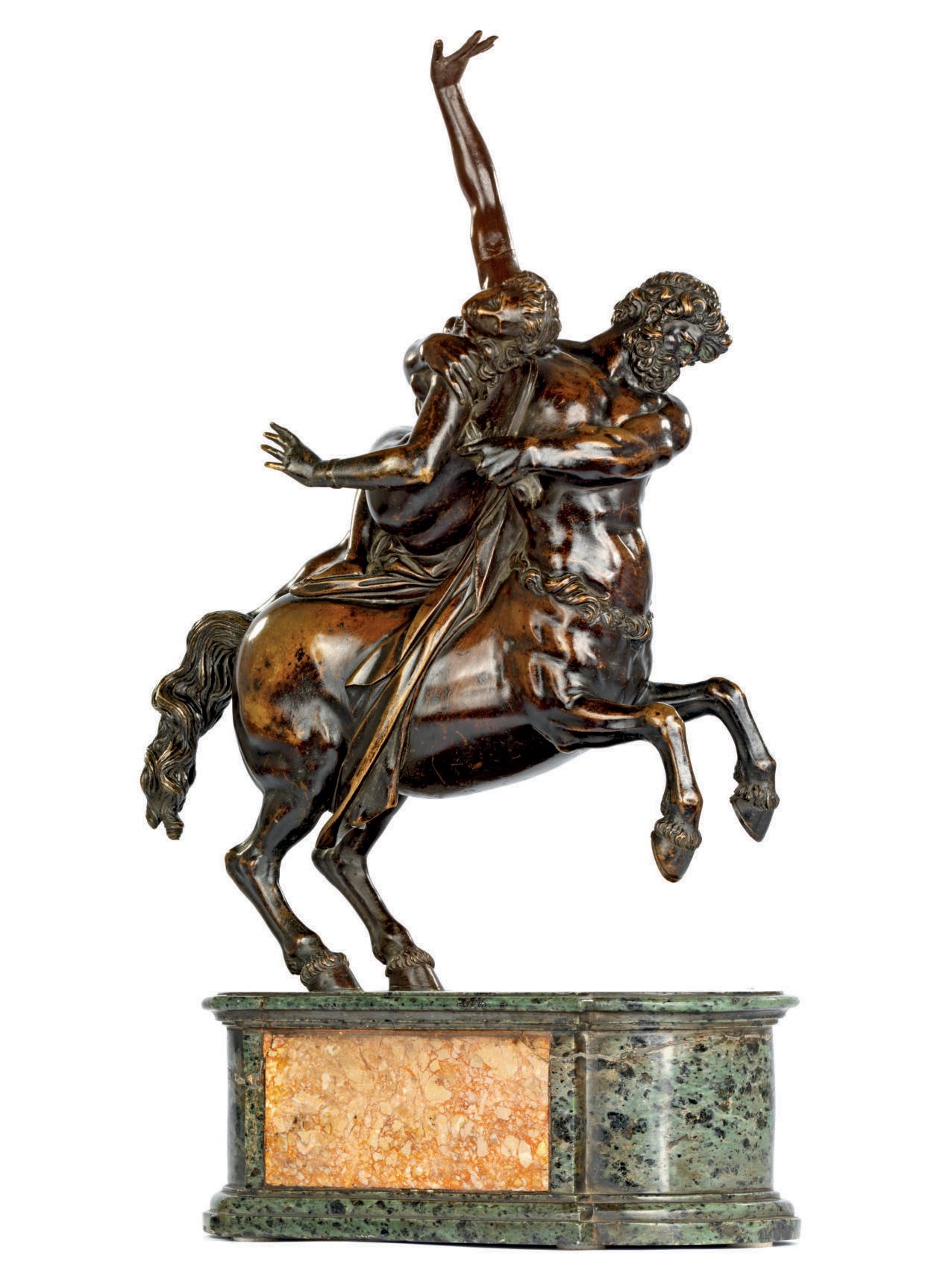 A BRONZE GROUP OF NESSUS AND DEIANIRA , AFTER GIAMBOLOGNA (1529-1608 ...