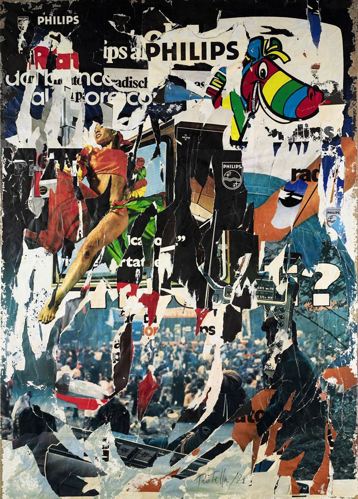 Mimmo Rotella (1918-2006) , Untitled | Christie's
