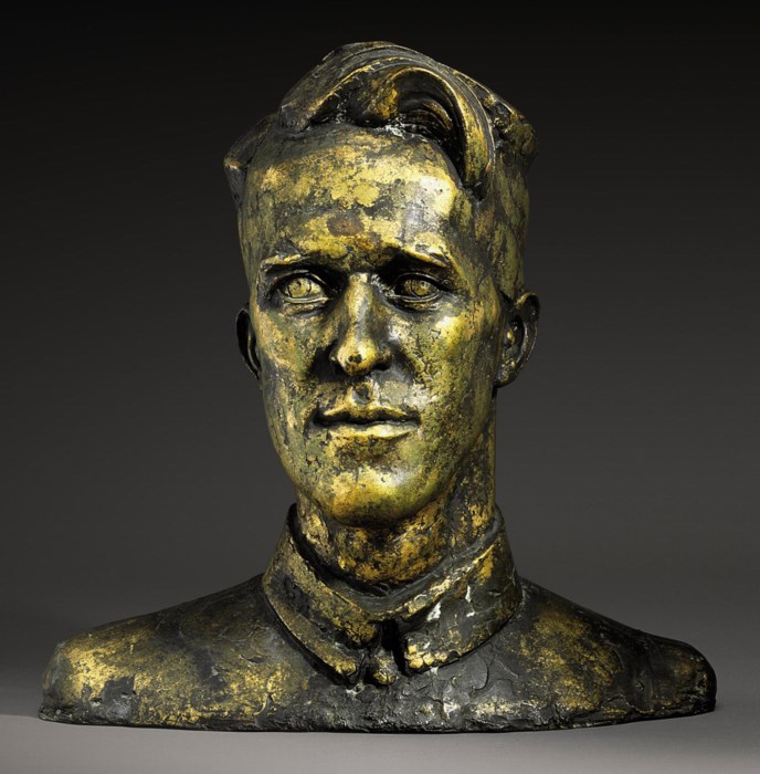 Eric Kennington, R.A. (1888-1960) , Portrait bust of T.E. Lawrence ...