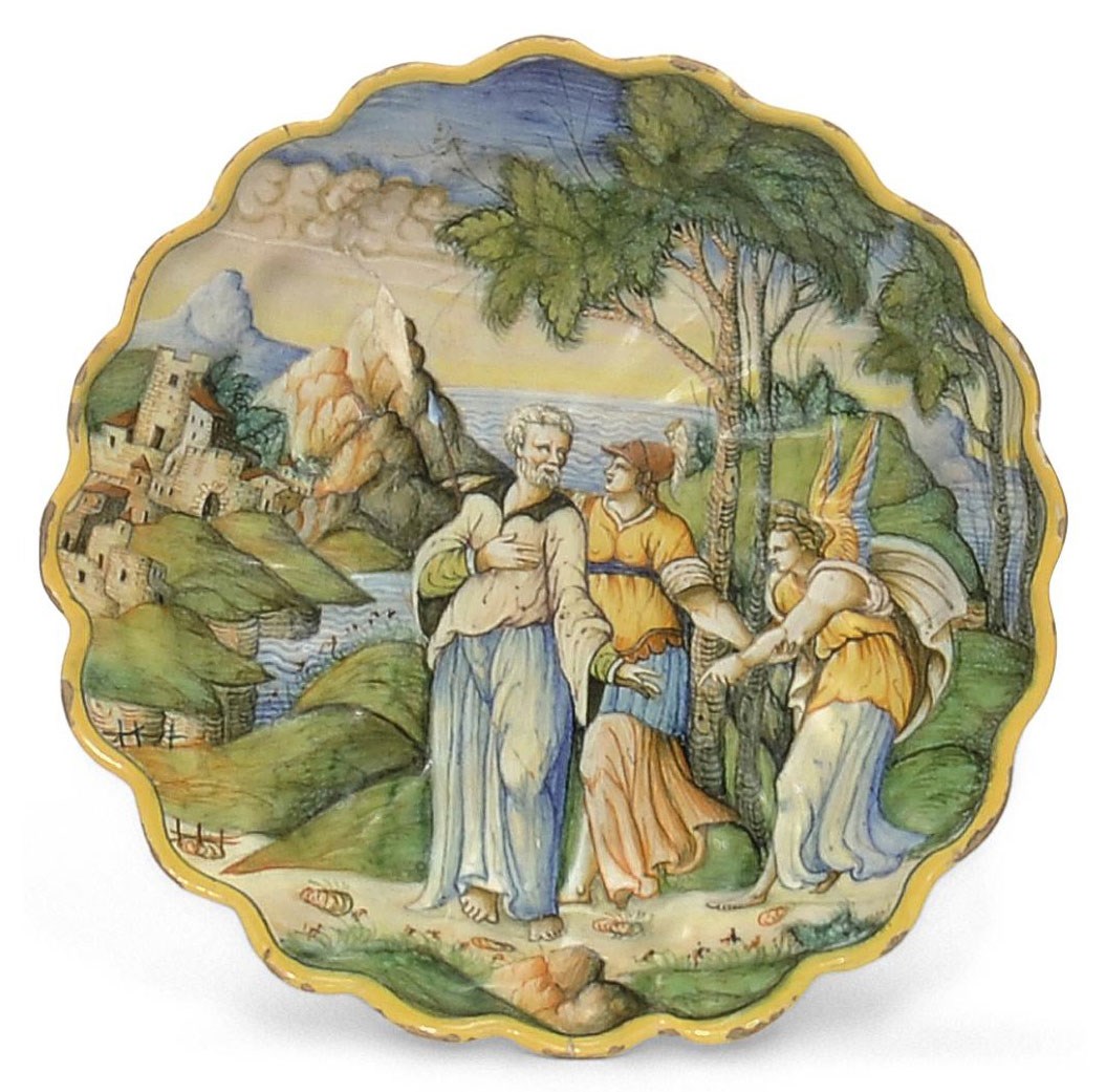 A CENTRAL ITALIAN ISTORIATO CRESPINA